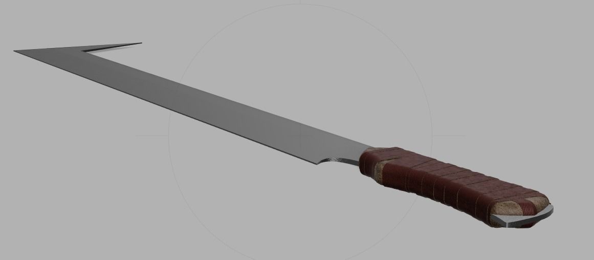 Uruk-Hai Sword - Lord Of The Rings 3D model 3D printable | CGTrader
