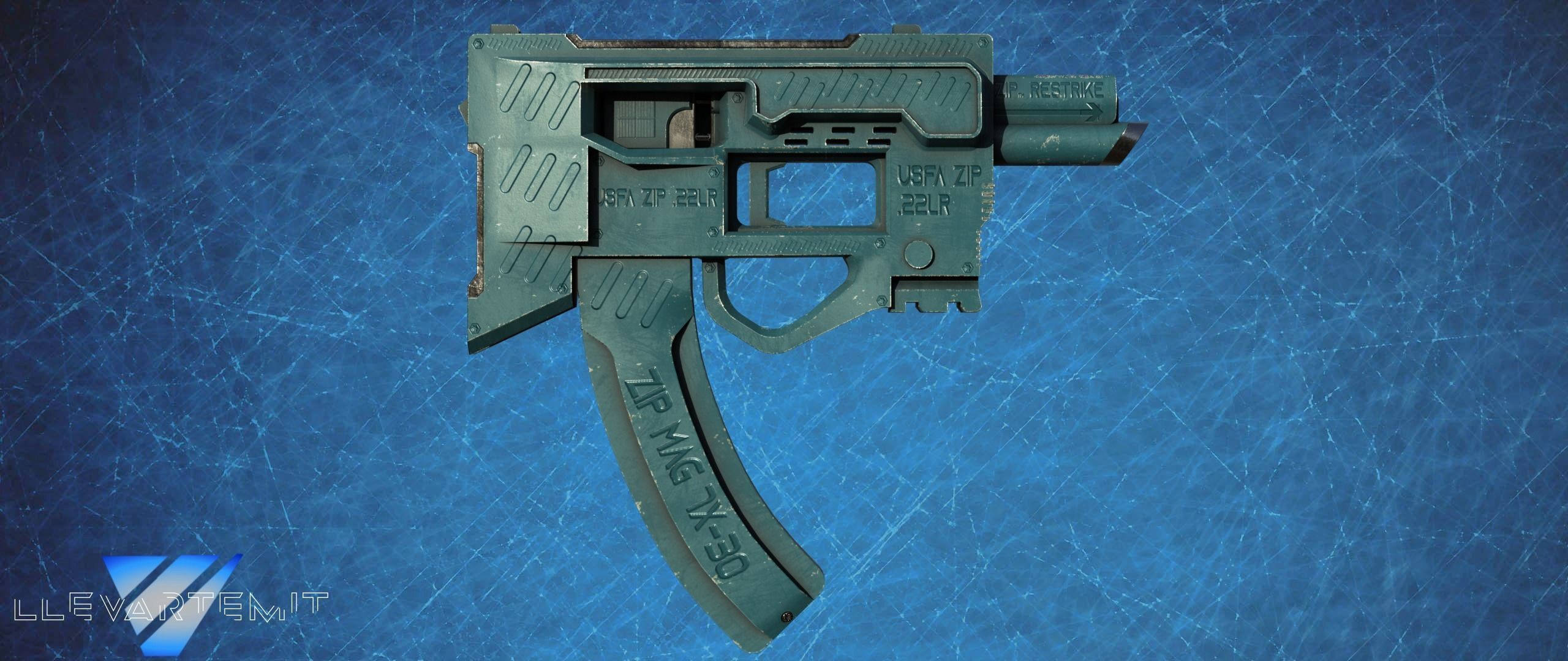 3D model USFA ZiP 22LR VR / AR / low-poly | CGTrader