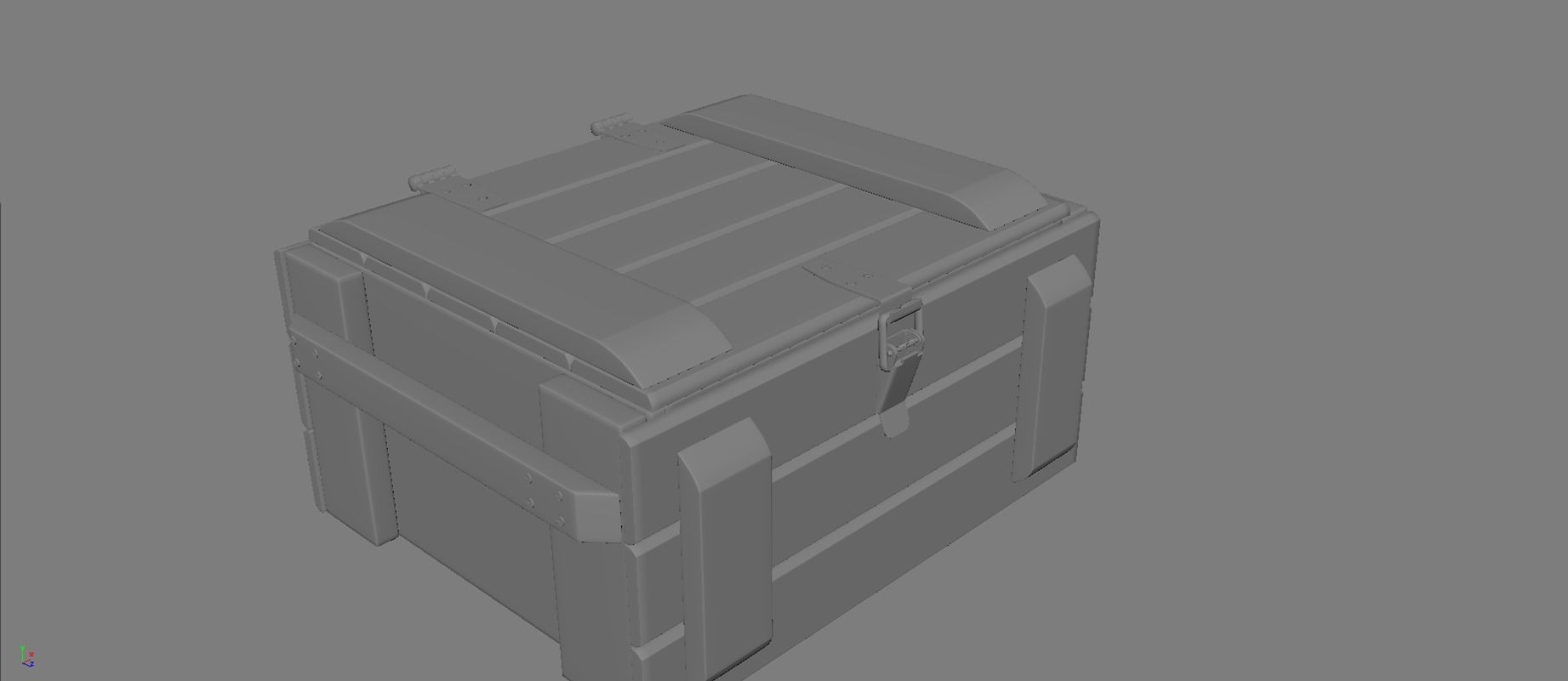 Box for army free VR / AR / low-poly 3D model | CGTrader