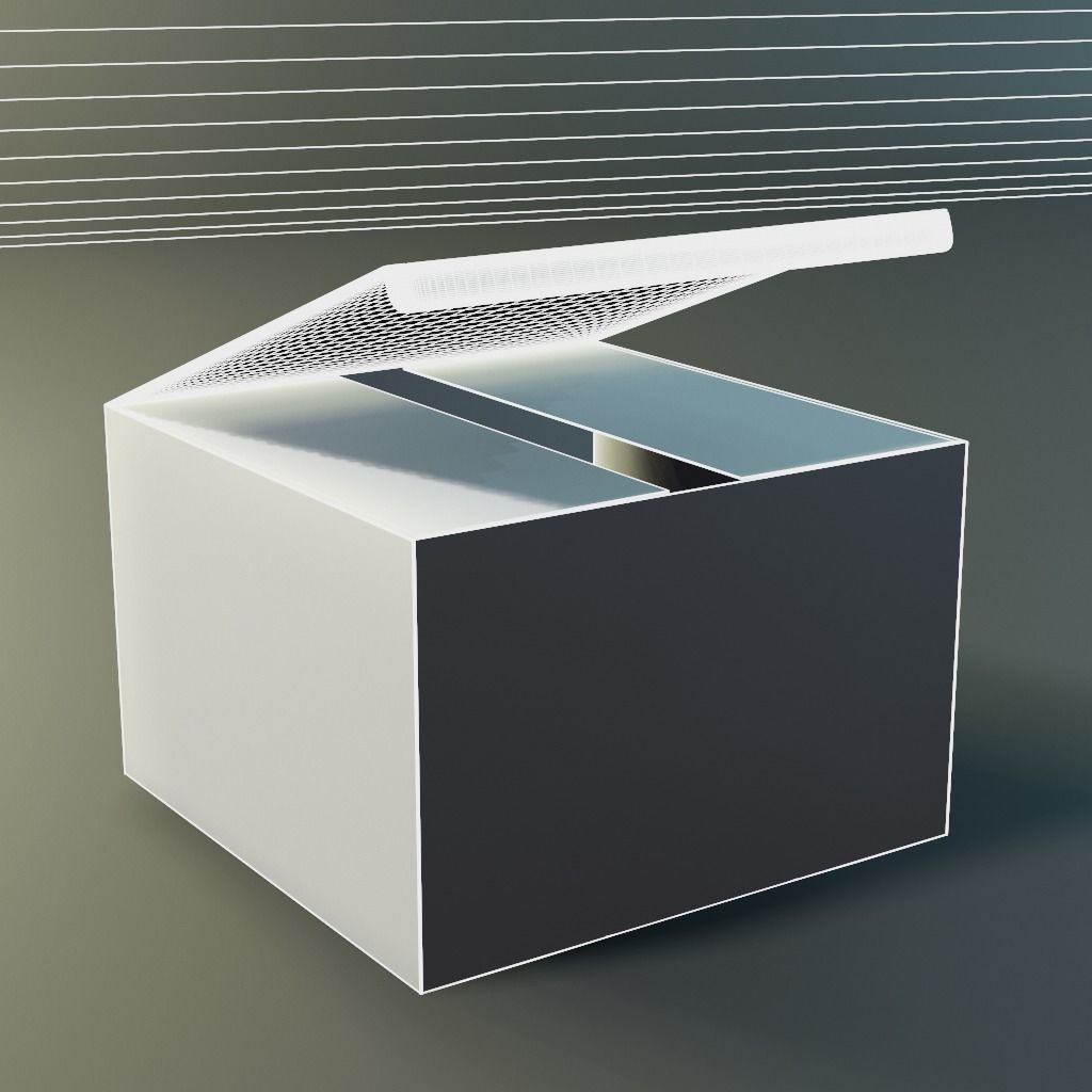 3D model Product Box Rectangular VR / AR / low-poly | CGTrader