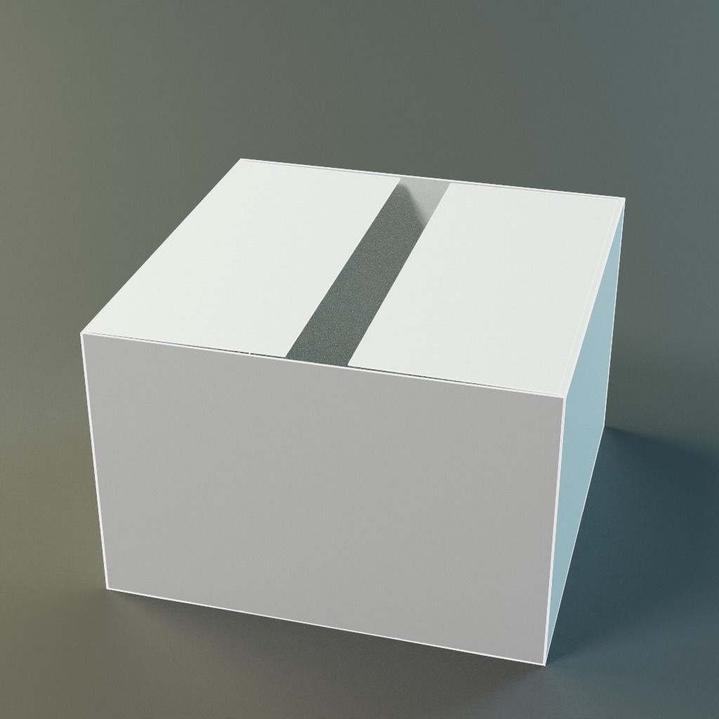 3D model Product Box Rectangular VR / AR / low-poly | CGTrader