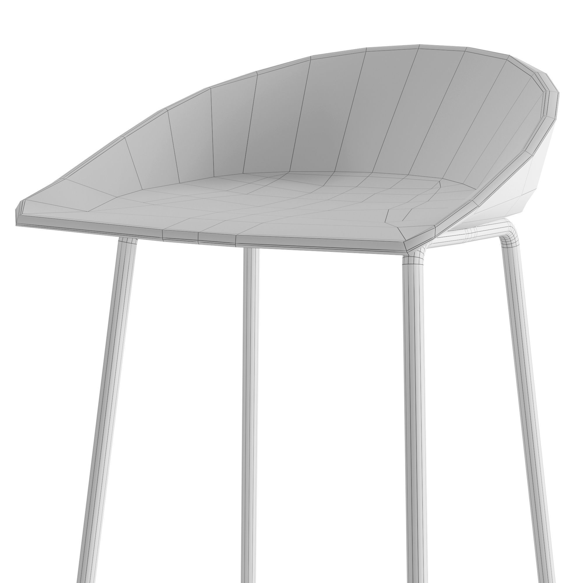 Bar stool Vases 3D model | CGTrader