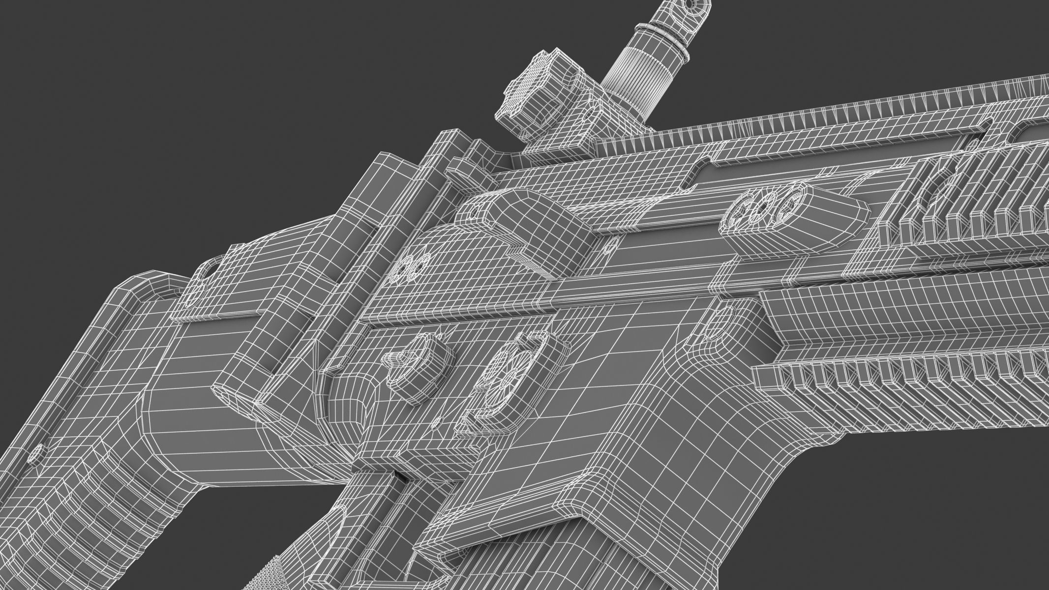 FN SCAR 3D model | CGTrader