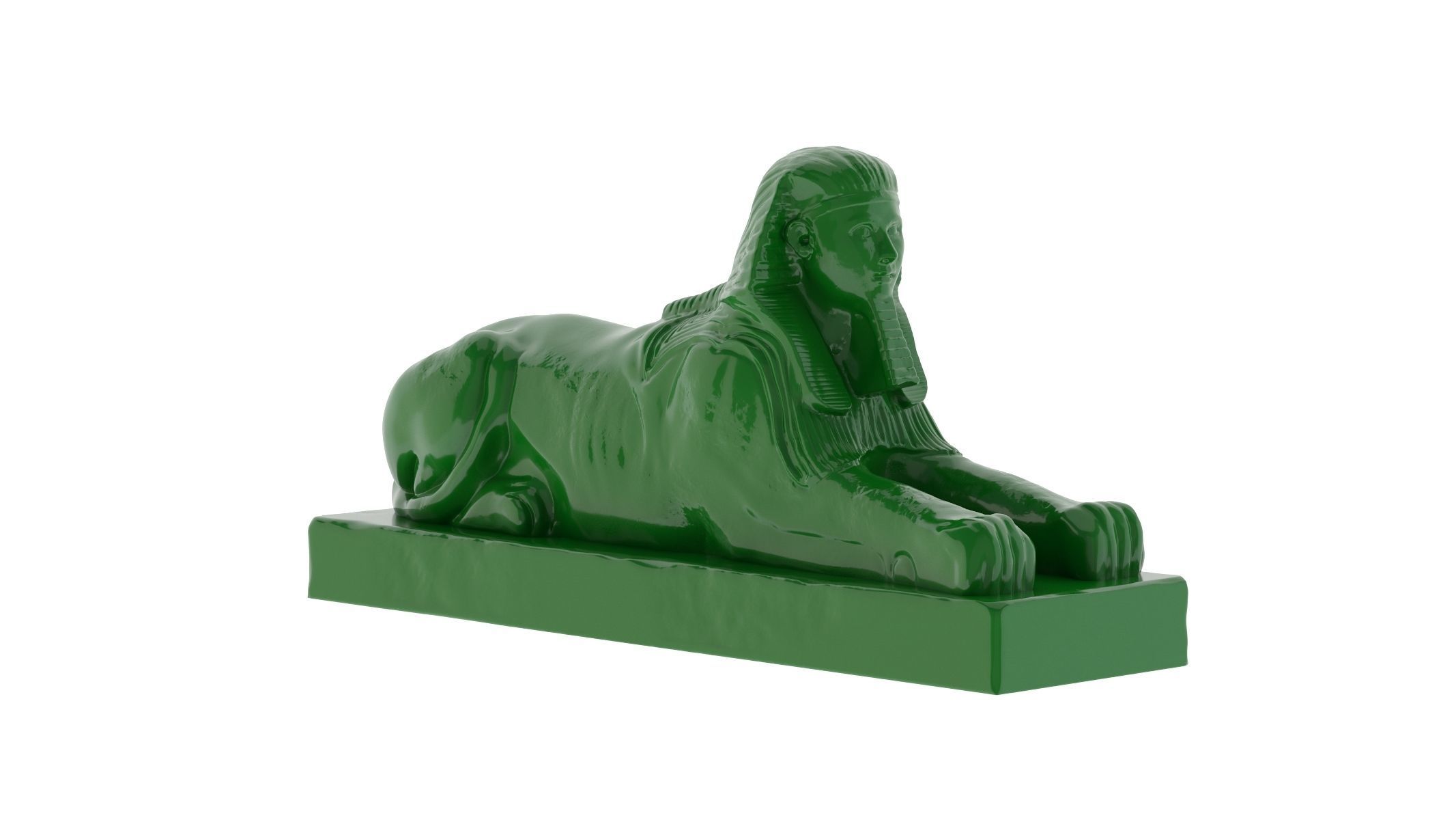 Sphinx of Hatshepsut 3D Print 3D model 3D printable | CGTrader