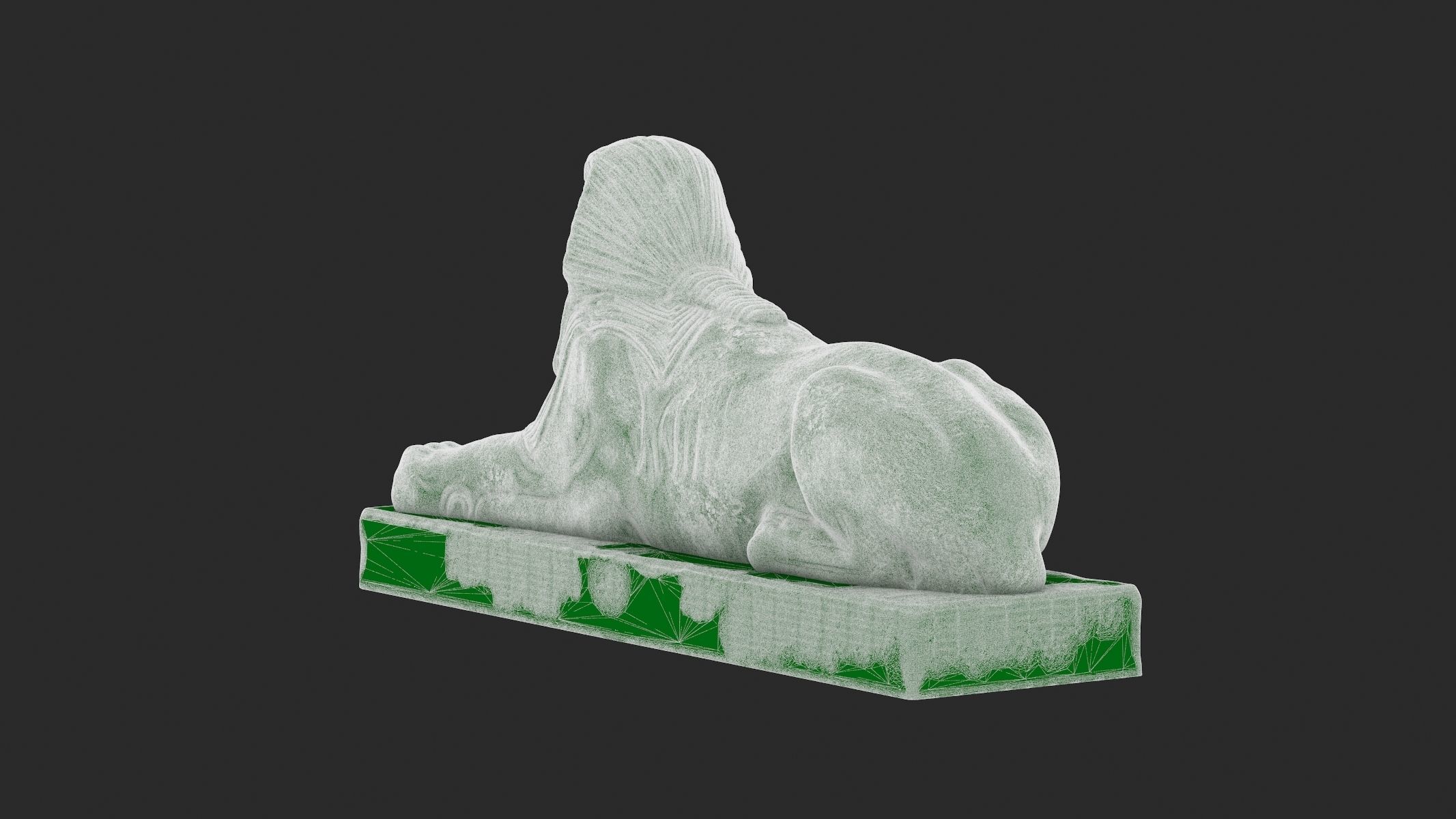 Sphinx of Hatshepsut 3D Print 3D model 3D printable | CGTrader
