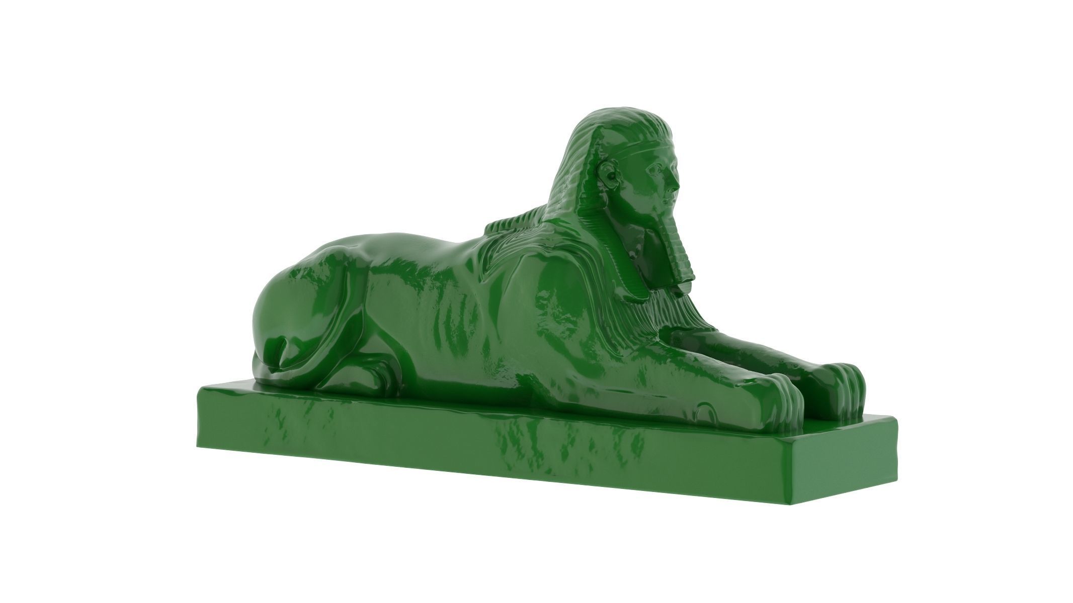 Sphinx of Hatshepsut 3D Print 3D model 3D printable | CGTrader