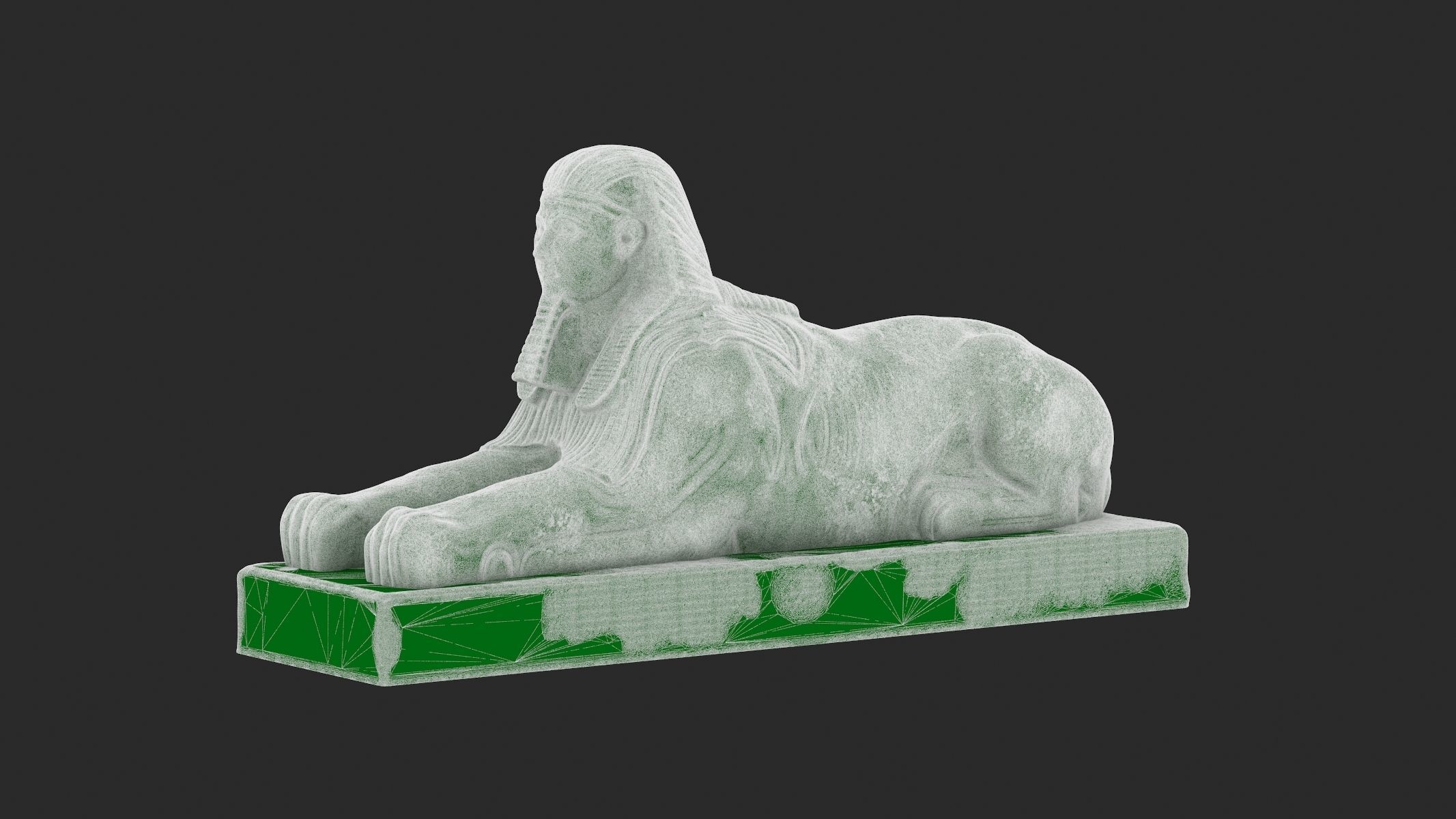 Sphinx of Hatshepsut 3D Print 3D model 3D printable | CGTrader