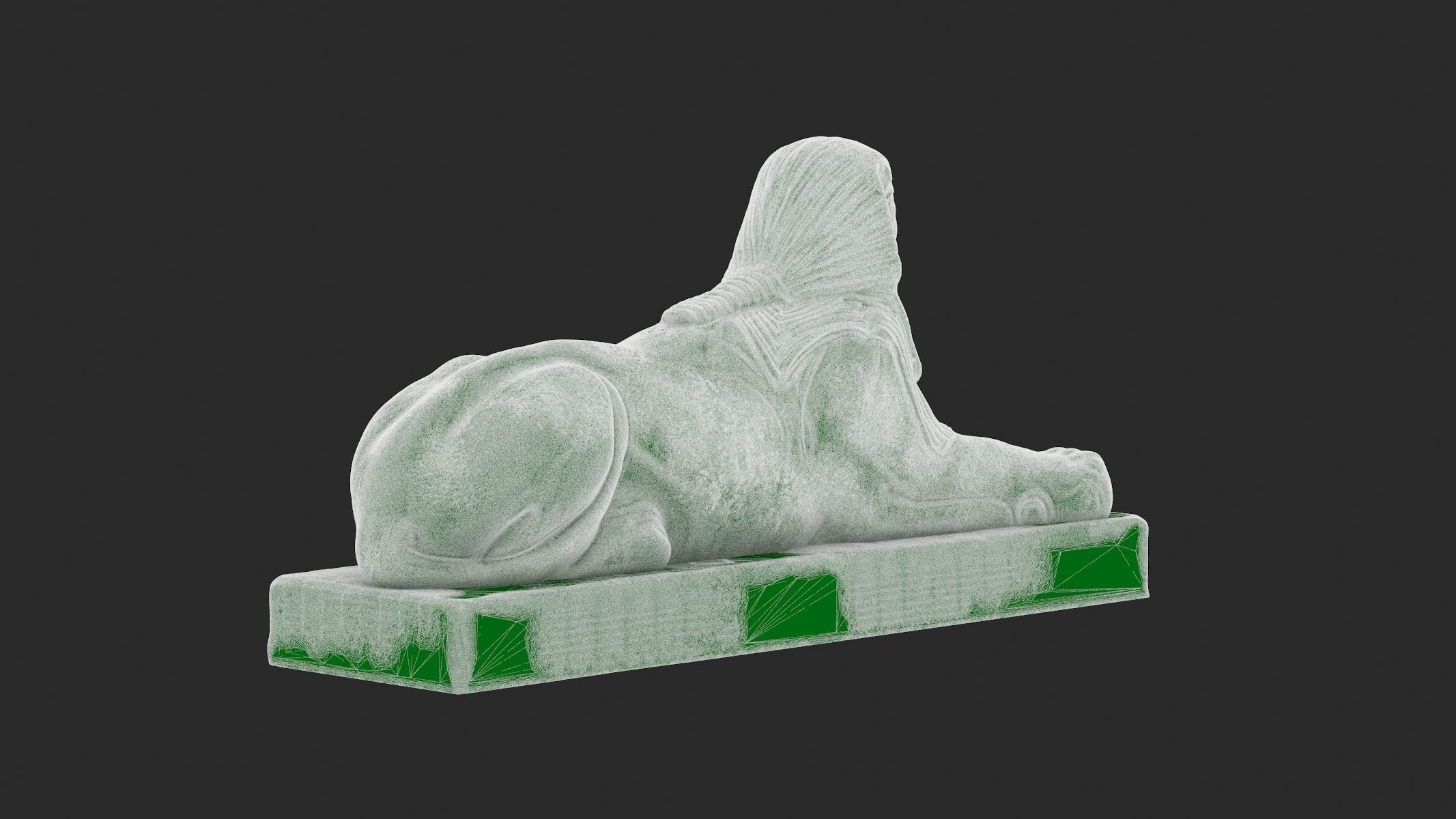 Sphinx of Hatshepsut 3D Print 3D model 3D printable | CGTrader