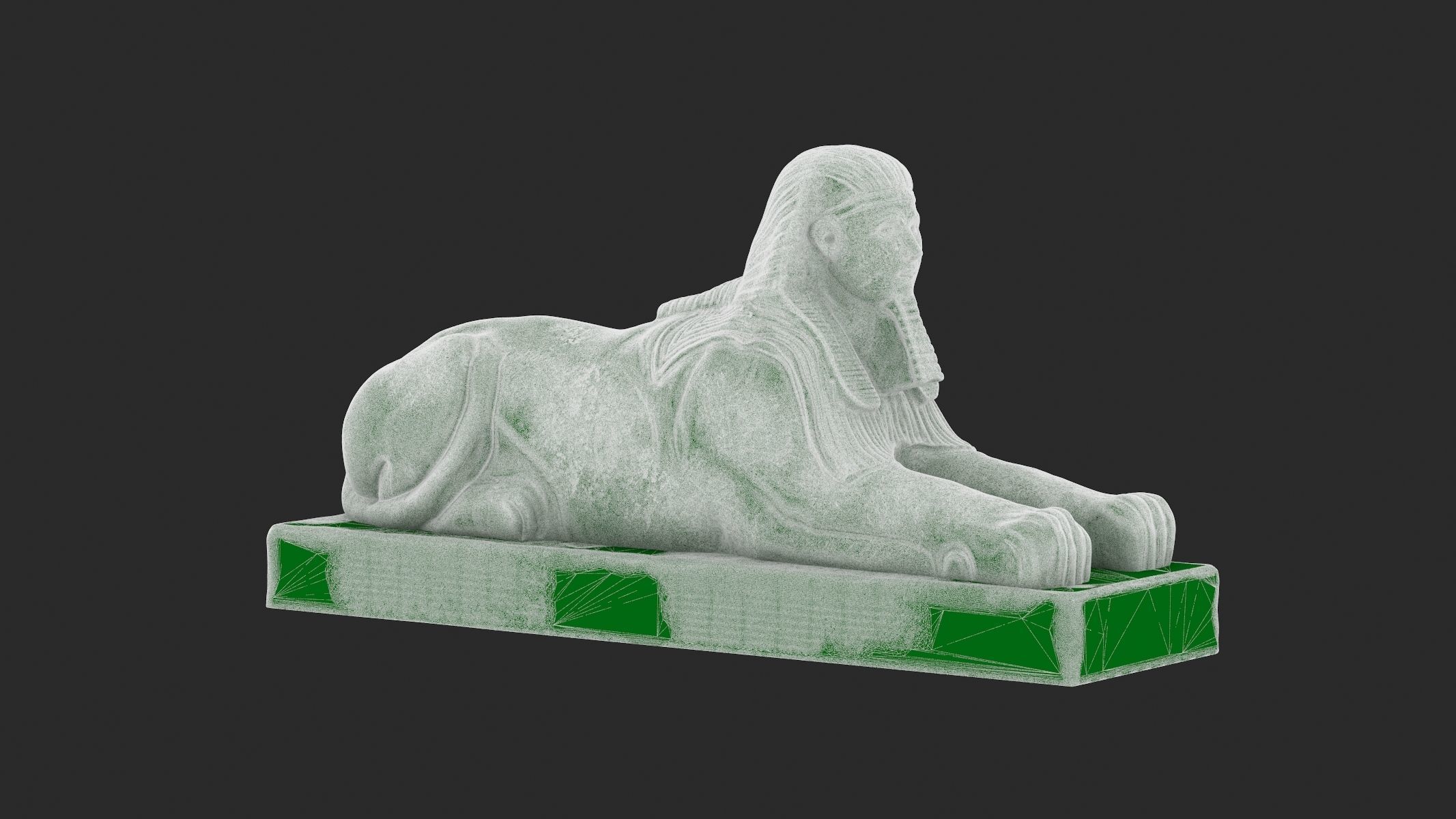 Sphinx of Hatshepsut 3D Print 3D model 3D printable | CGTrader