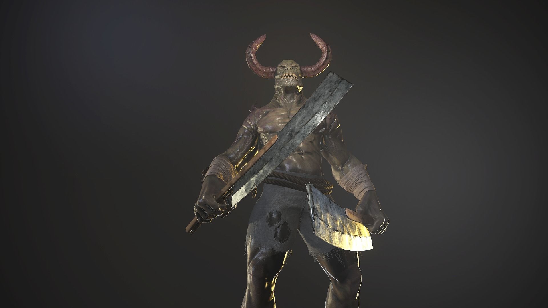 3D model Wicked Demon VR / AR / low-poly rigged animated | CGTrader