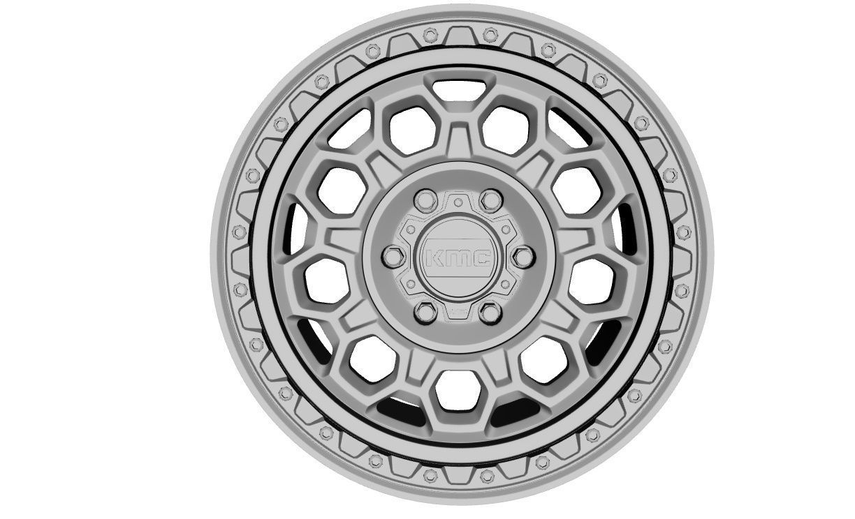 WHEEL KMC KM545 TREK MATTE BRONZE 3D model | CGTrader