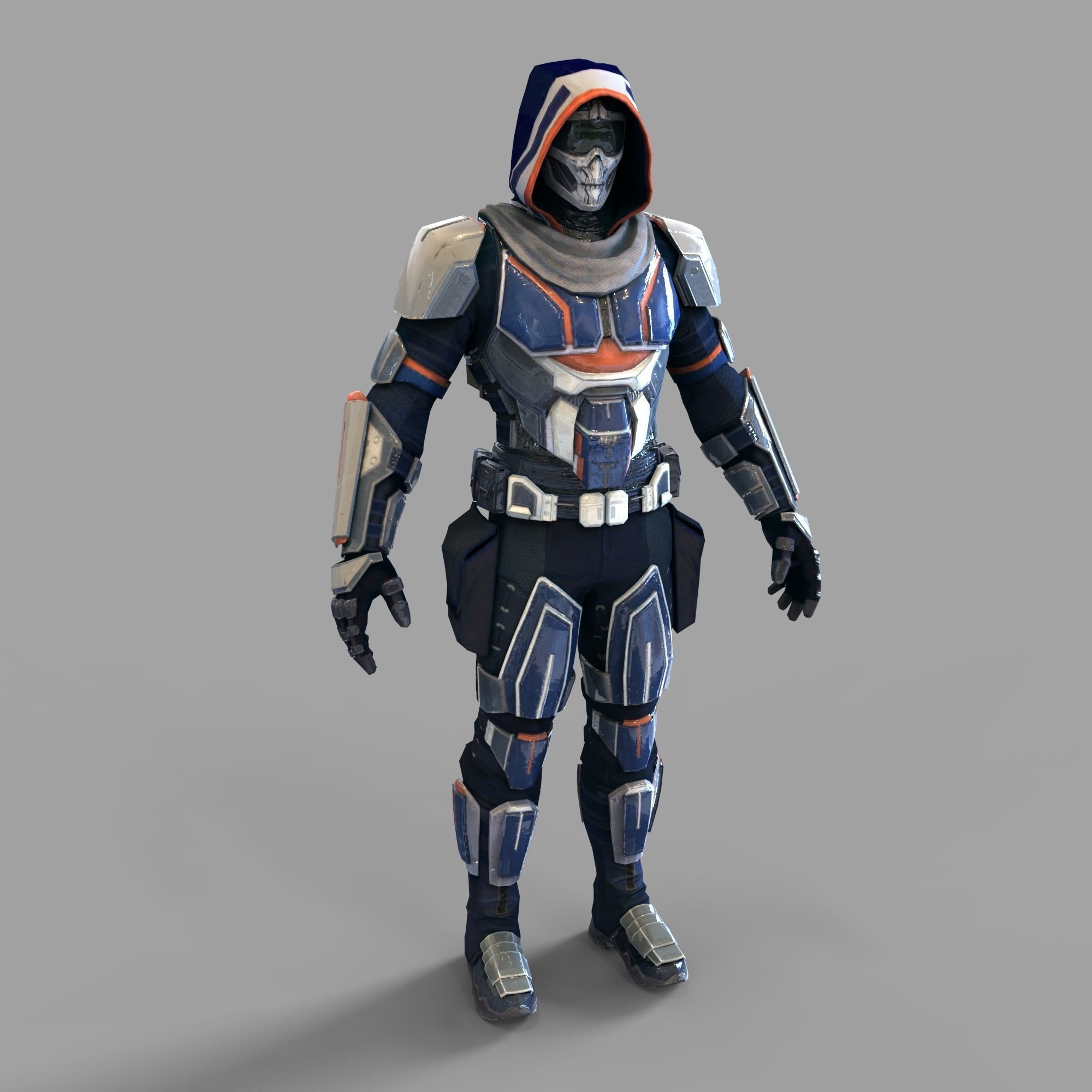 Taskmaster Wearable Accurate Armor from Black Widow Movie 3D model 3D ...