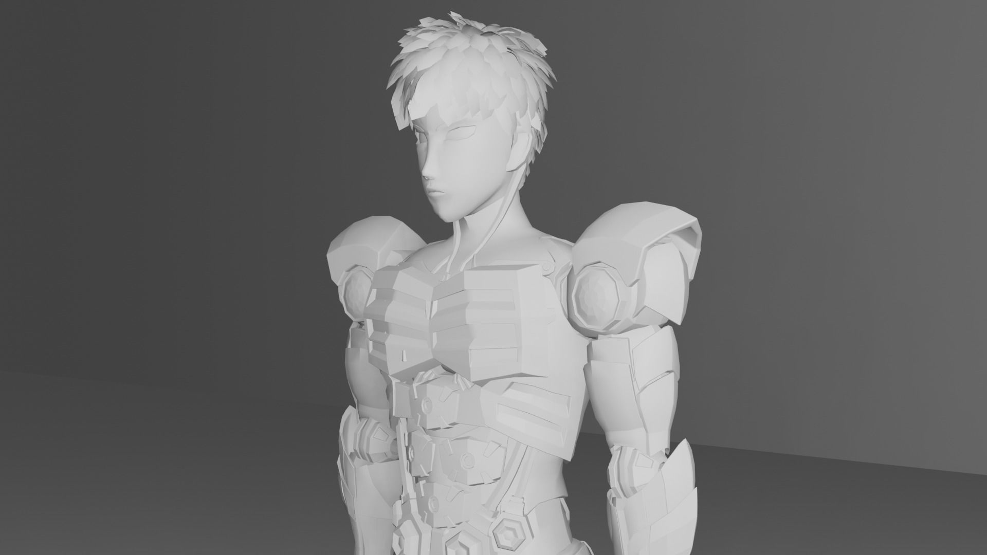 Genos 3D Model man free 3D model | CGTrader
