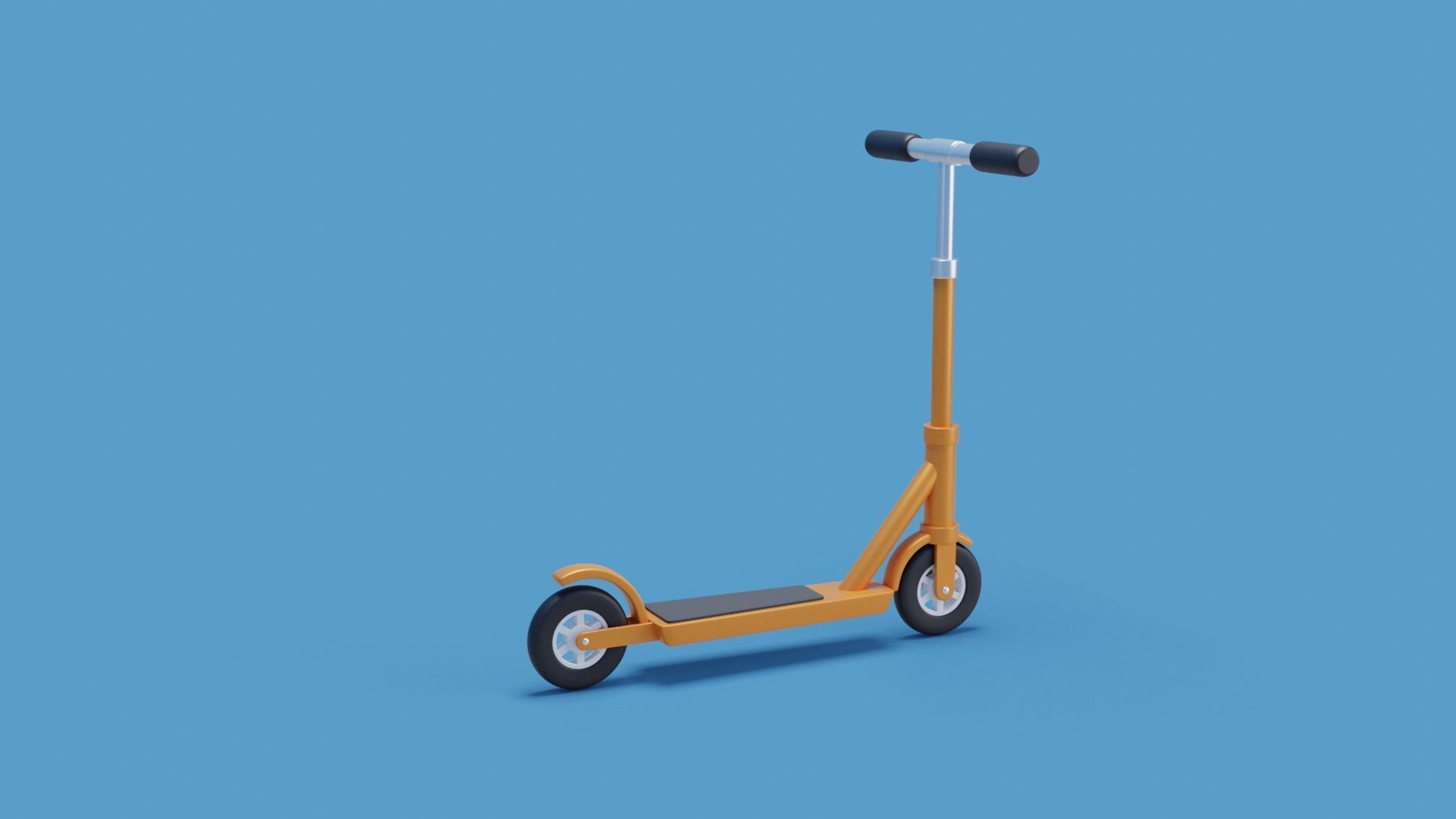 3D model Stylized cartoon scooter VR / AR / low-poly | CGTrader