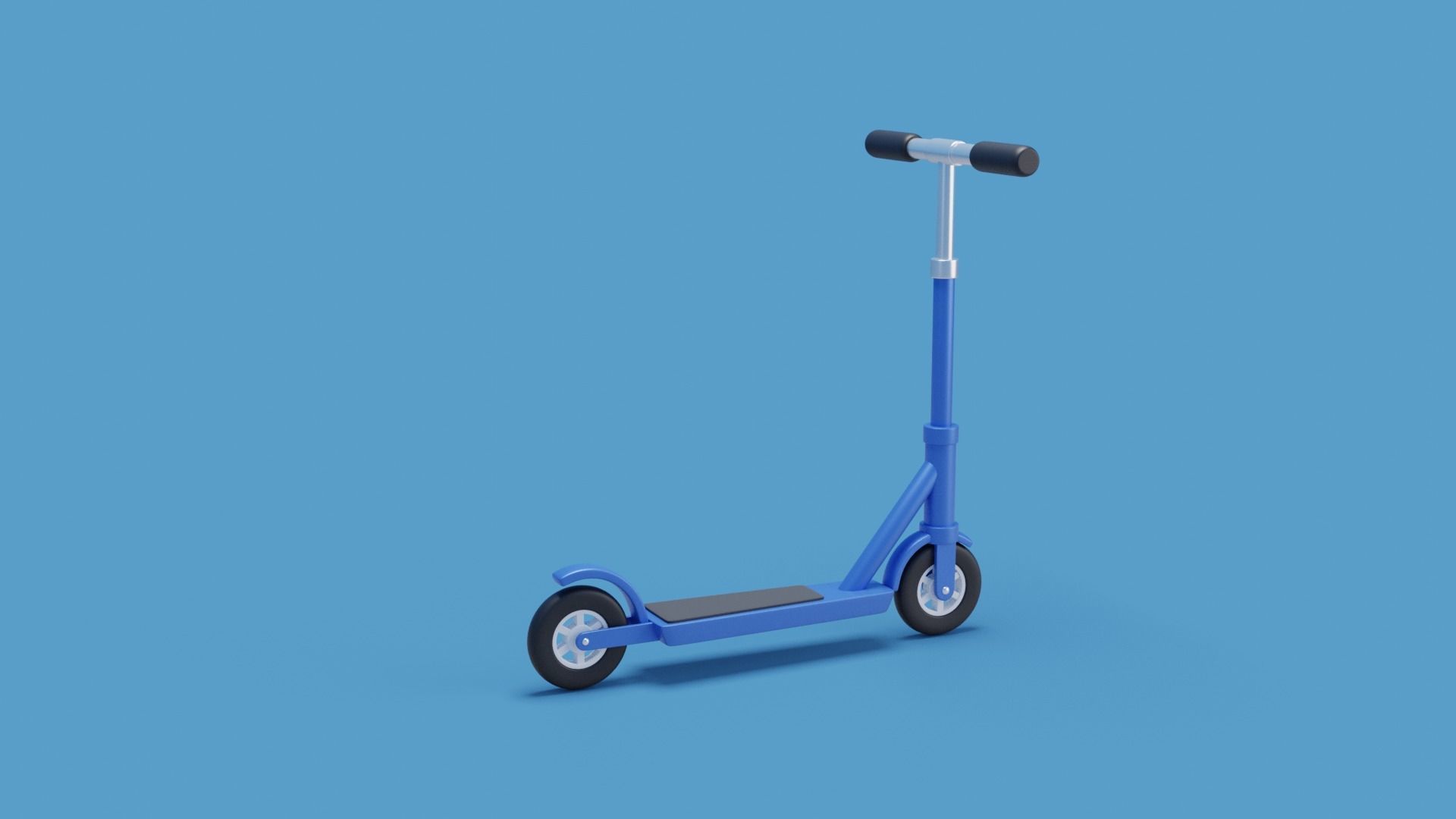3D model Stylized cartoon scooter VR / AR / low-poly | CGTrader