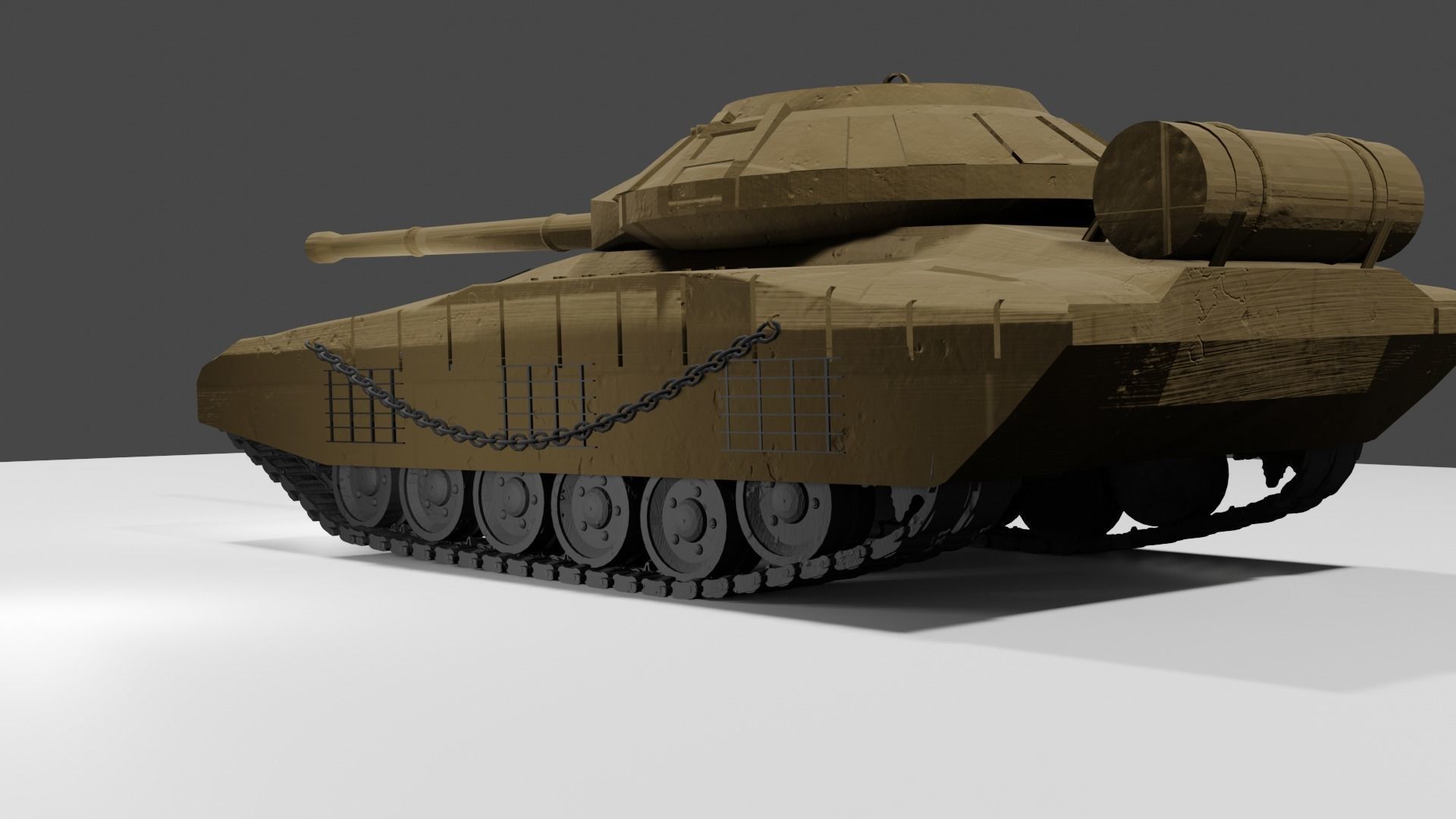 Low Poly Tank military free 3D model | CGTrader