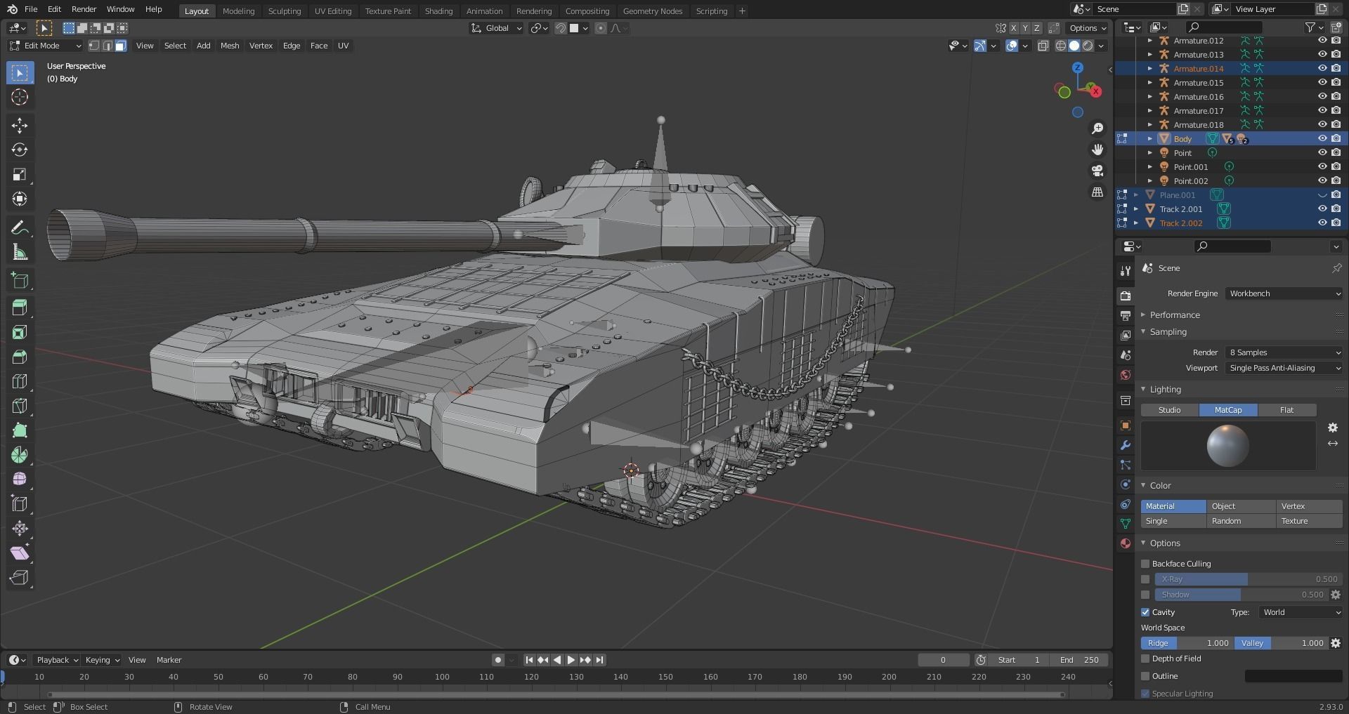 Low Poly Tank military free 3D model | CGTrader