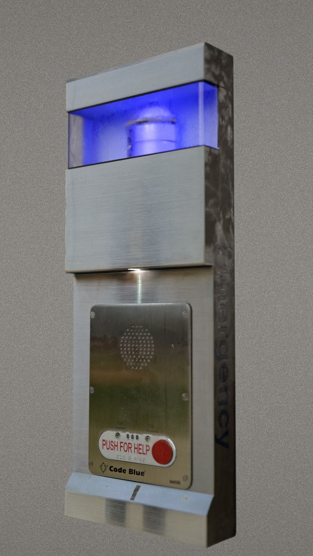 3D model Campus Blue Light System Stations VR / AR / low-poly | CGTrader