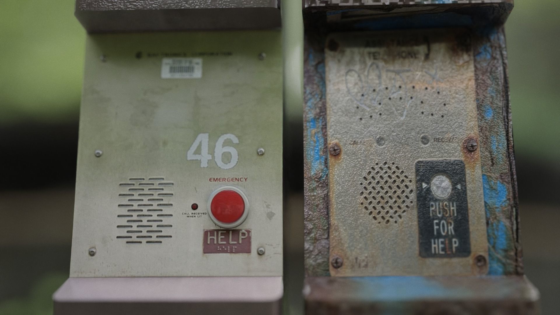 3D model Campus Blue Light System Stations VR / AR / low-poly | CGTrader