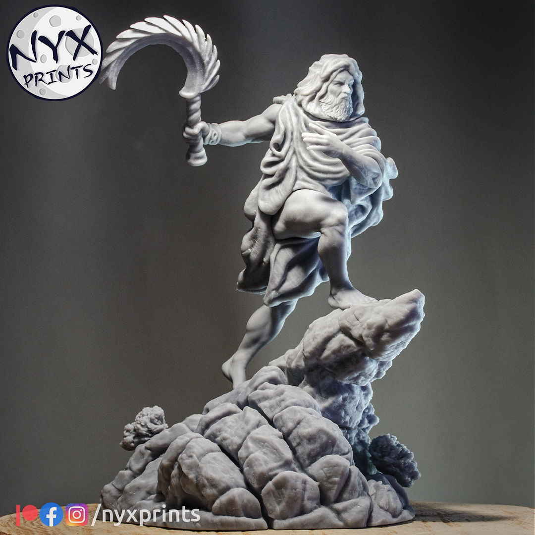 Titan Cronos and Gaia 3D model 3D printable | CGTrader