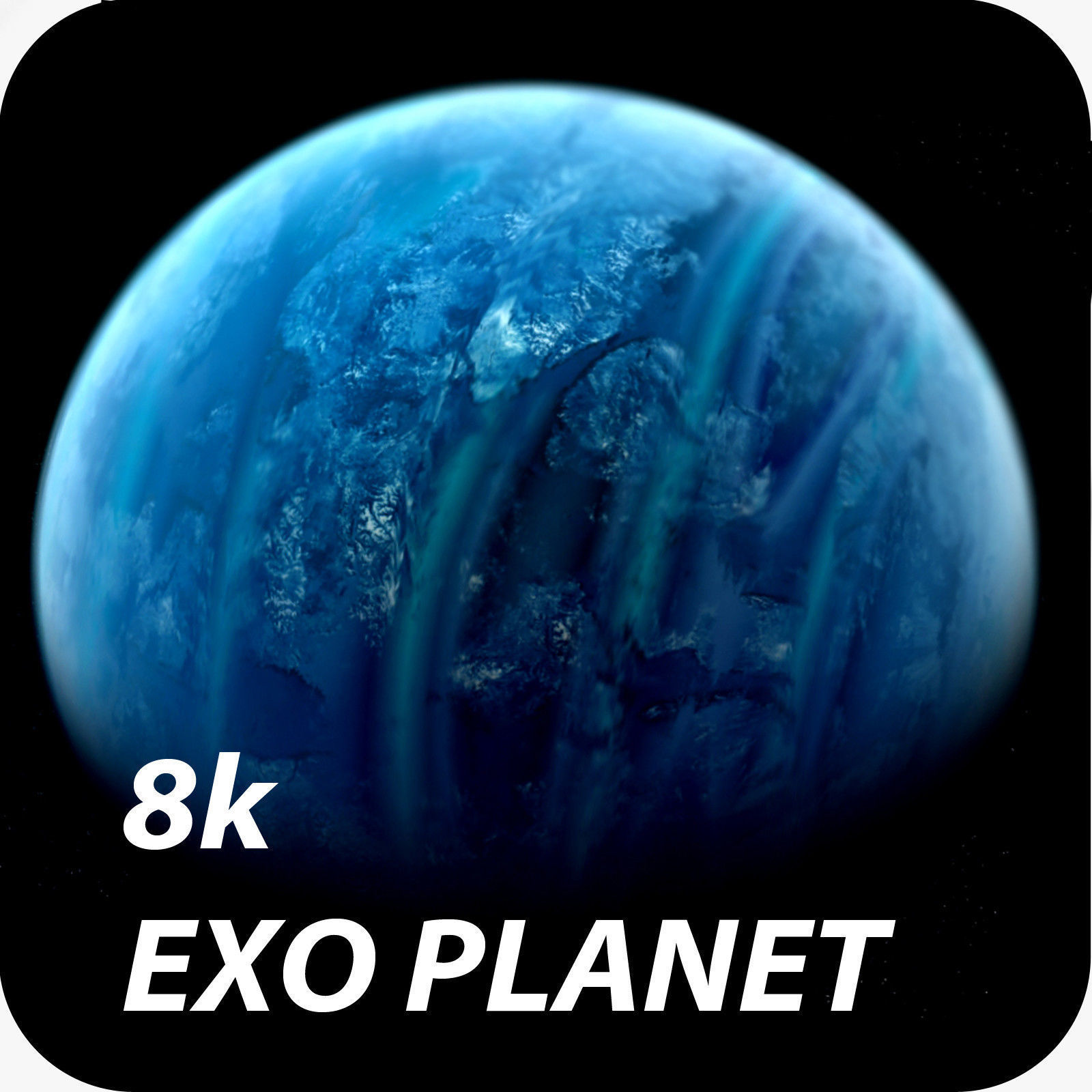 8K Photorealistic Exo Planet 3D model | CGTrader