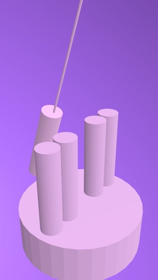 satisfying 3d model three cylinders 3D model animated | CGTrader