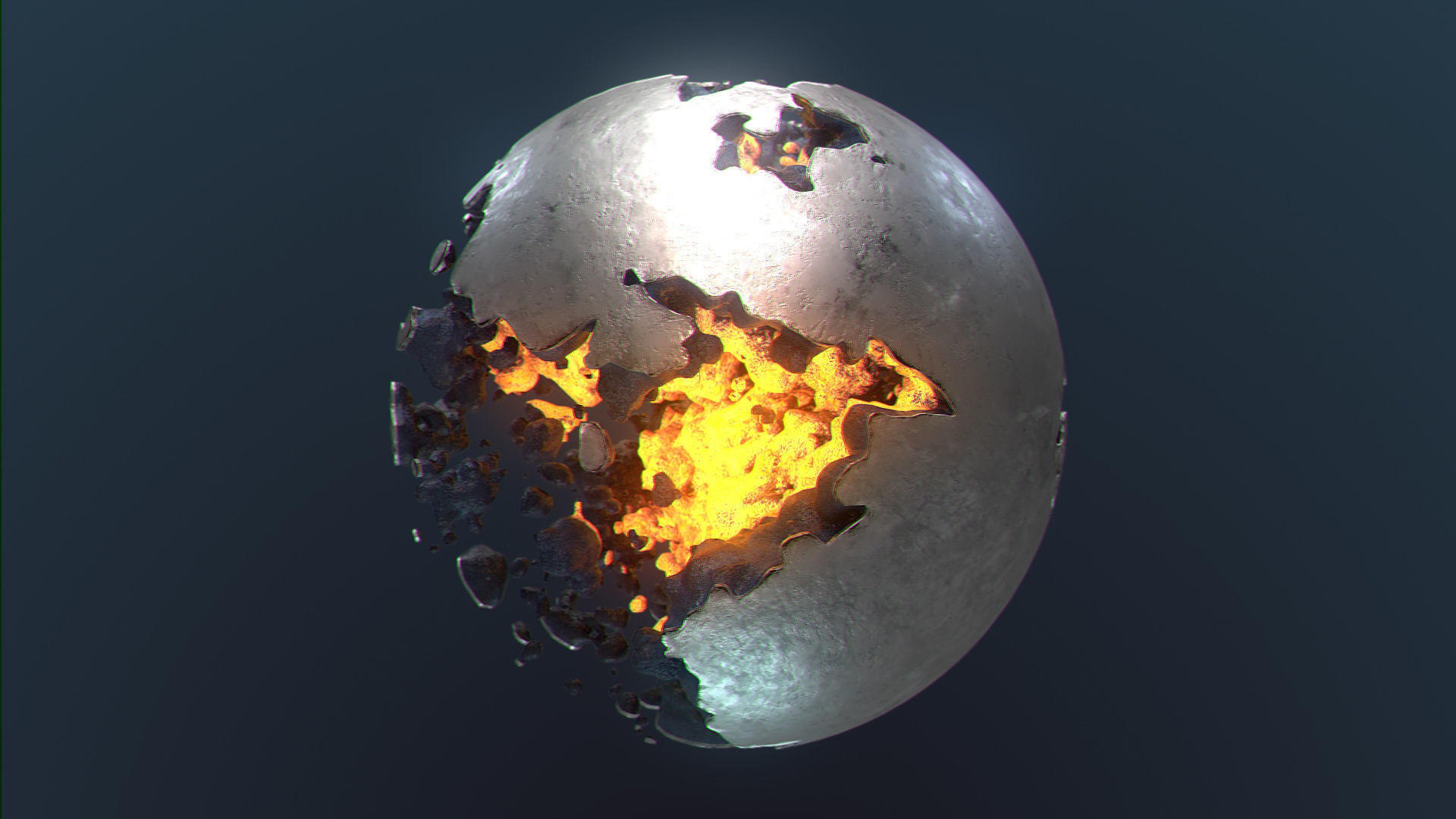 3D model Antimatter Particle PBR VR / AR / low-poly | CGTrader