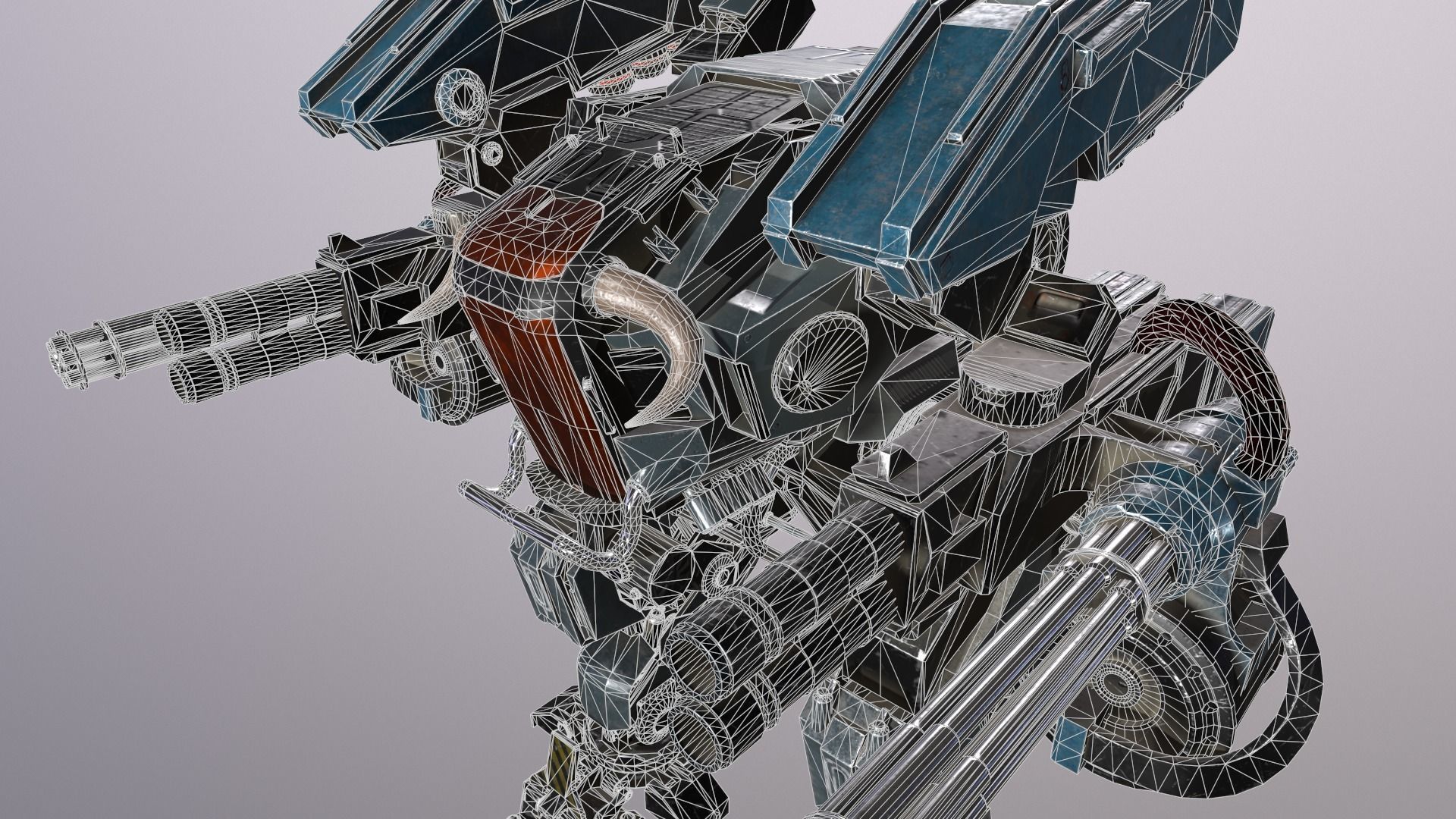 Bad robot free VR / AR / low-poly 3D model | CGTrader