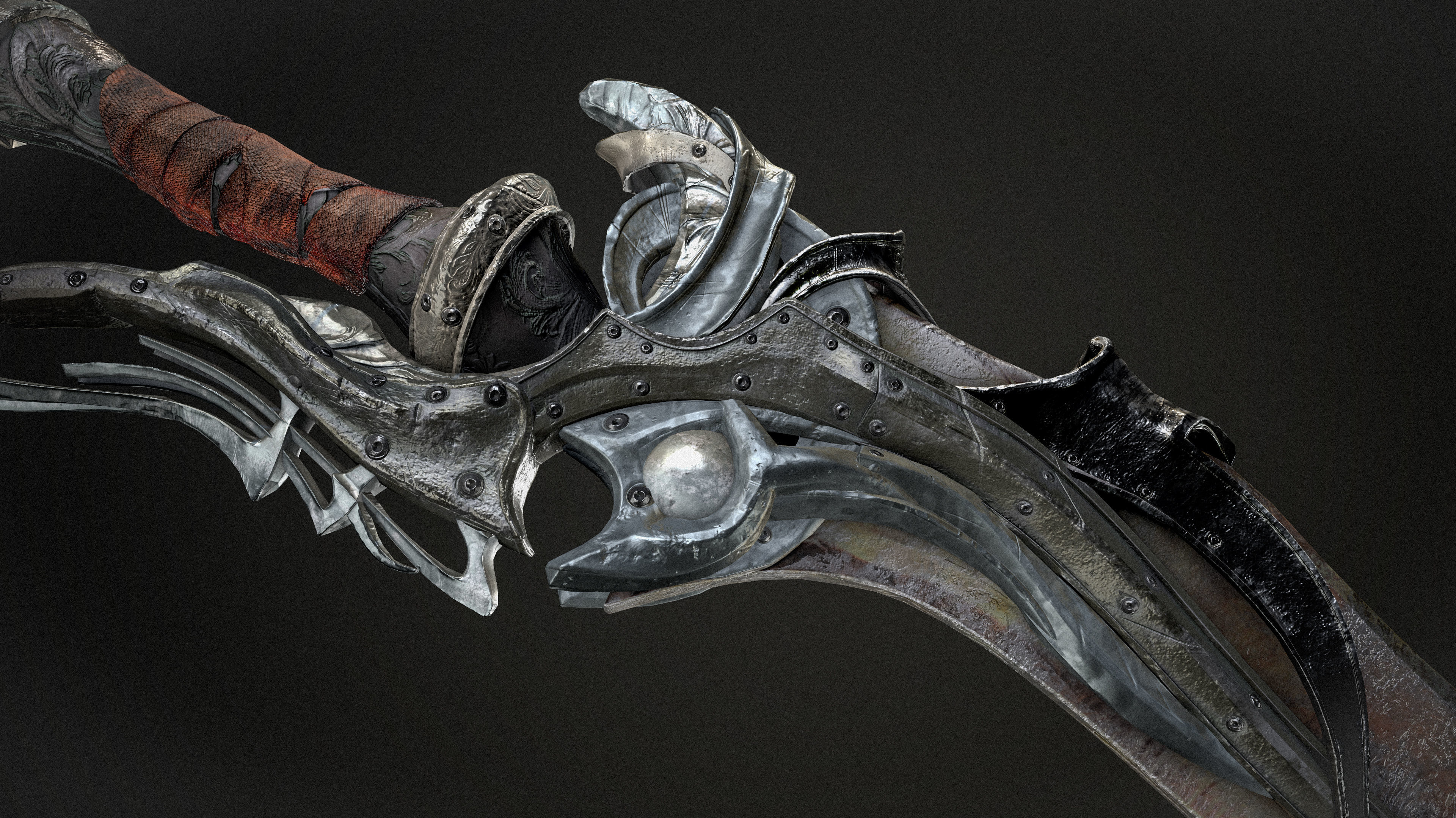 Fantasy sword with PBR textures free VR / AR / low-poly 3D model | CGTrader