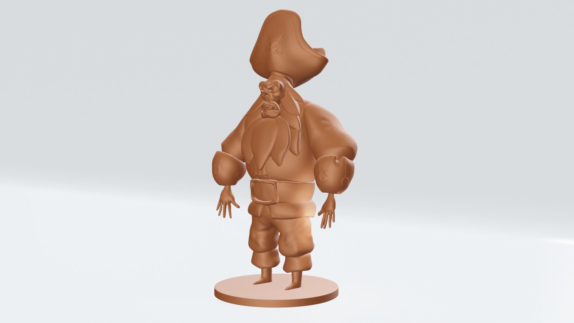 Captain LeChuck 3D model 3D printable | CGTrader