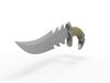 Blade of Kano from the movie Mortal Kombat 1995 3D model 3D printable ...