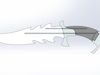 Blade of Kano from the movie Mortal Kombat 1995 3D model 3D printable ...