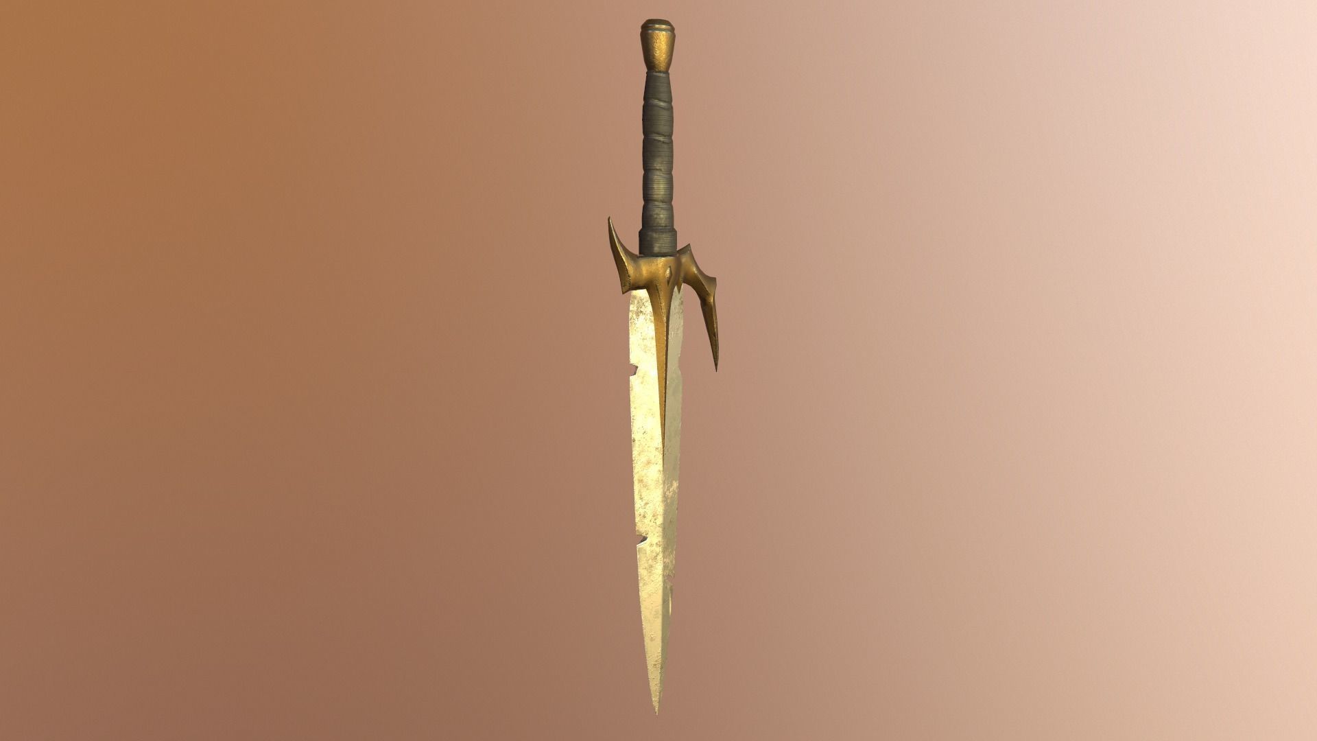3D model Dagger Scorpion VR / AR / low-poly | CGTrader