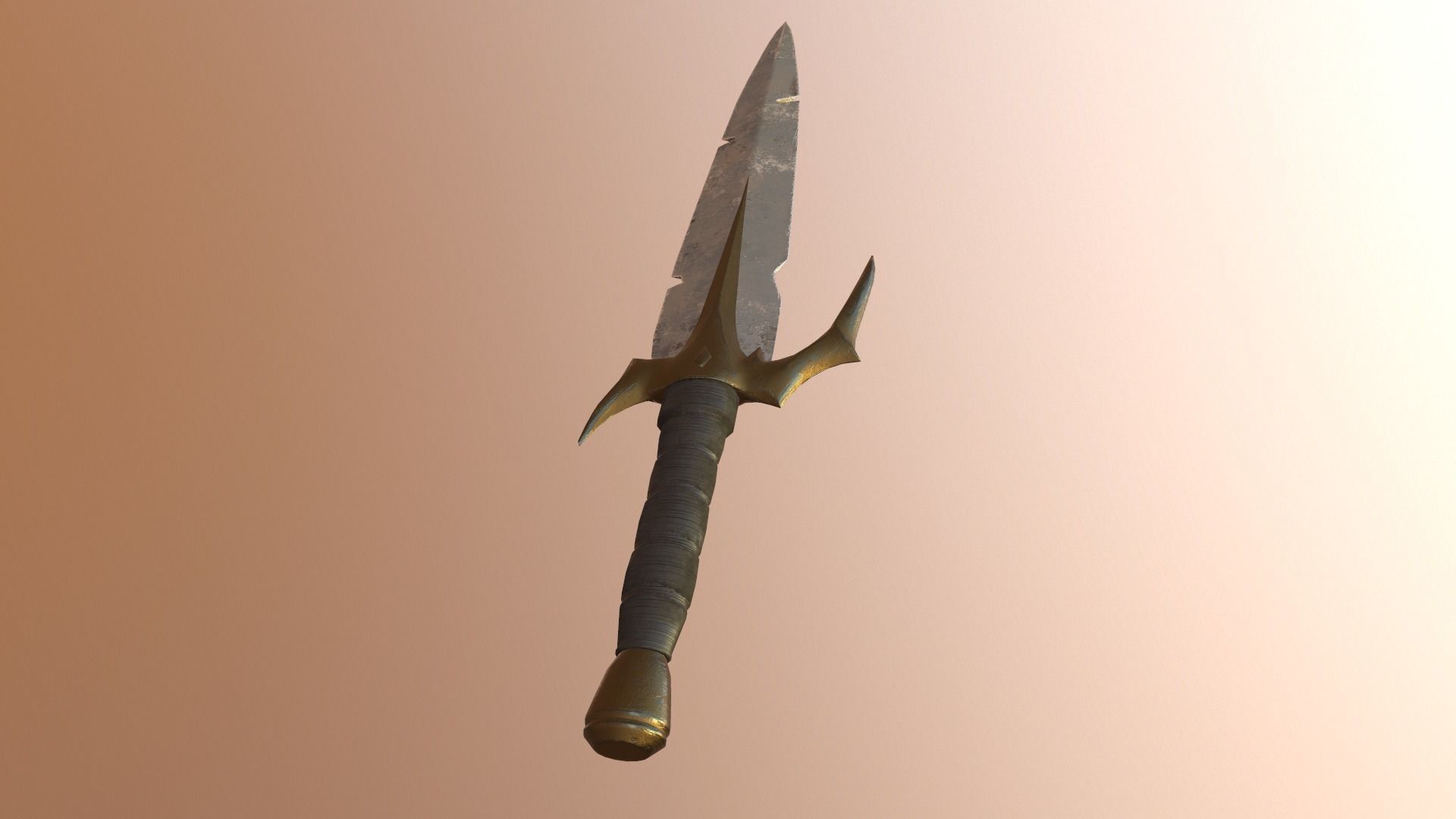3D model Dagger Scorpion VR / AR / low-poly | CGTrader