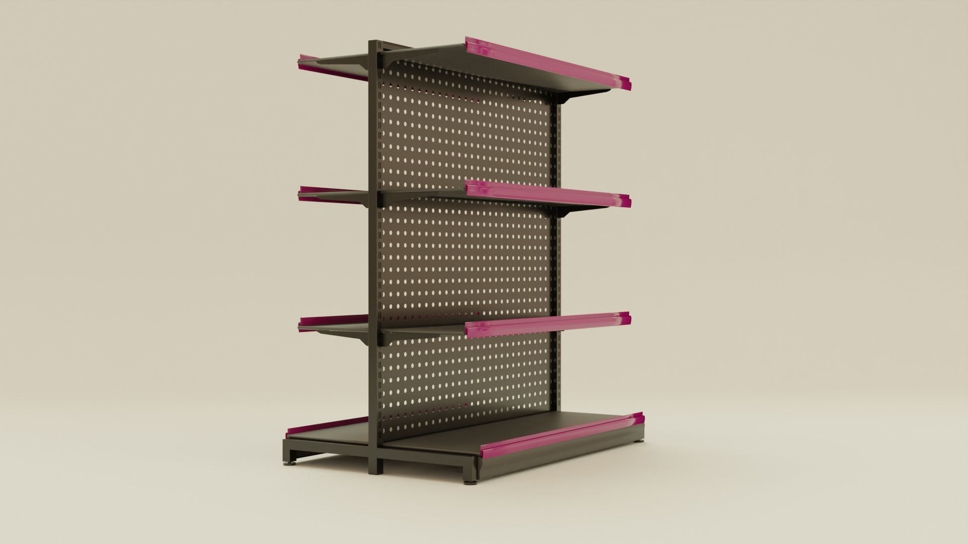 Super Market Shelf 3D model | CGTrader