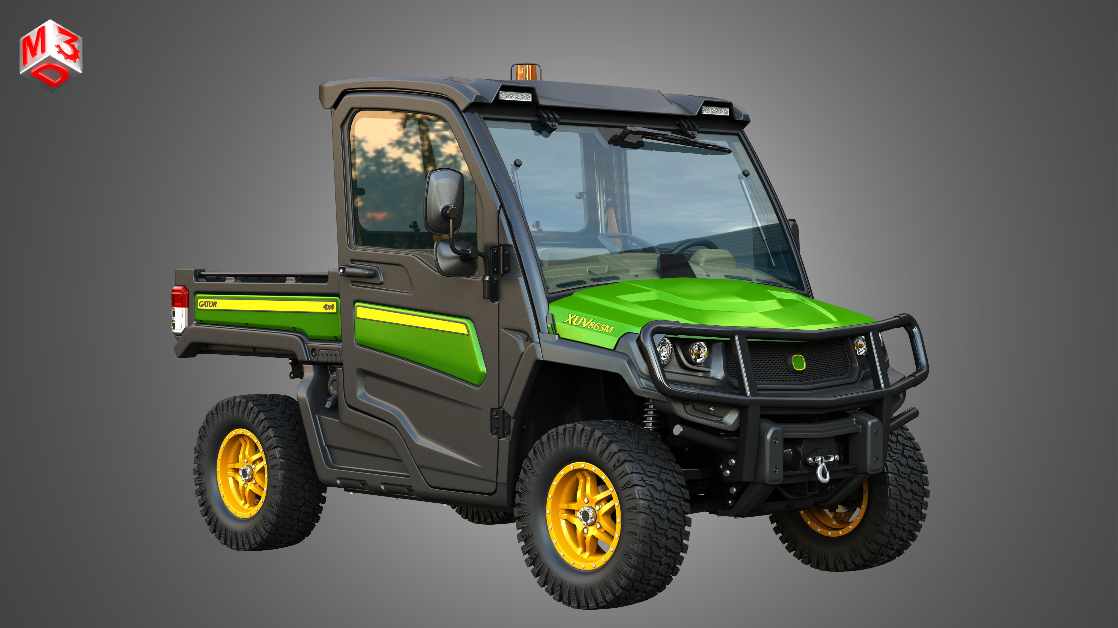 XUV865M Gator - UTV Crossover Utility Vehicle 3D model | CGTrader
