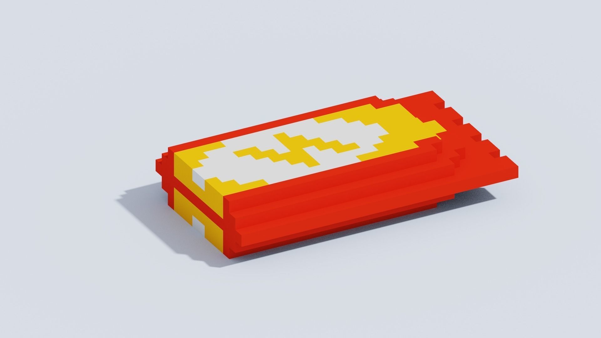 3D model VOXEL CANDY BAR T1 VR / AR / low-poly | CGTrader