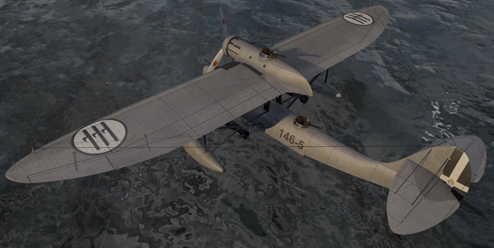 CANT Z-501 Gabbiano 3D model | CGTrader