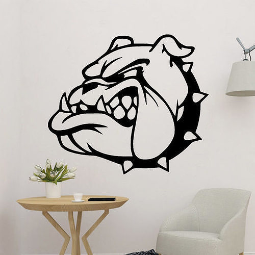 Symbol Dog Head Wall Art 3D model 3D printable | CGTrader