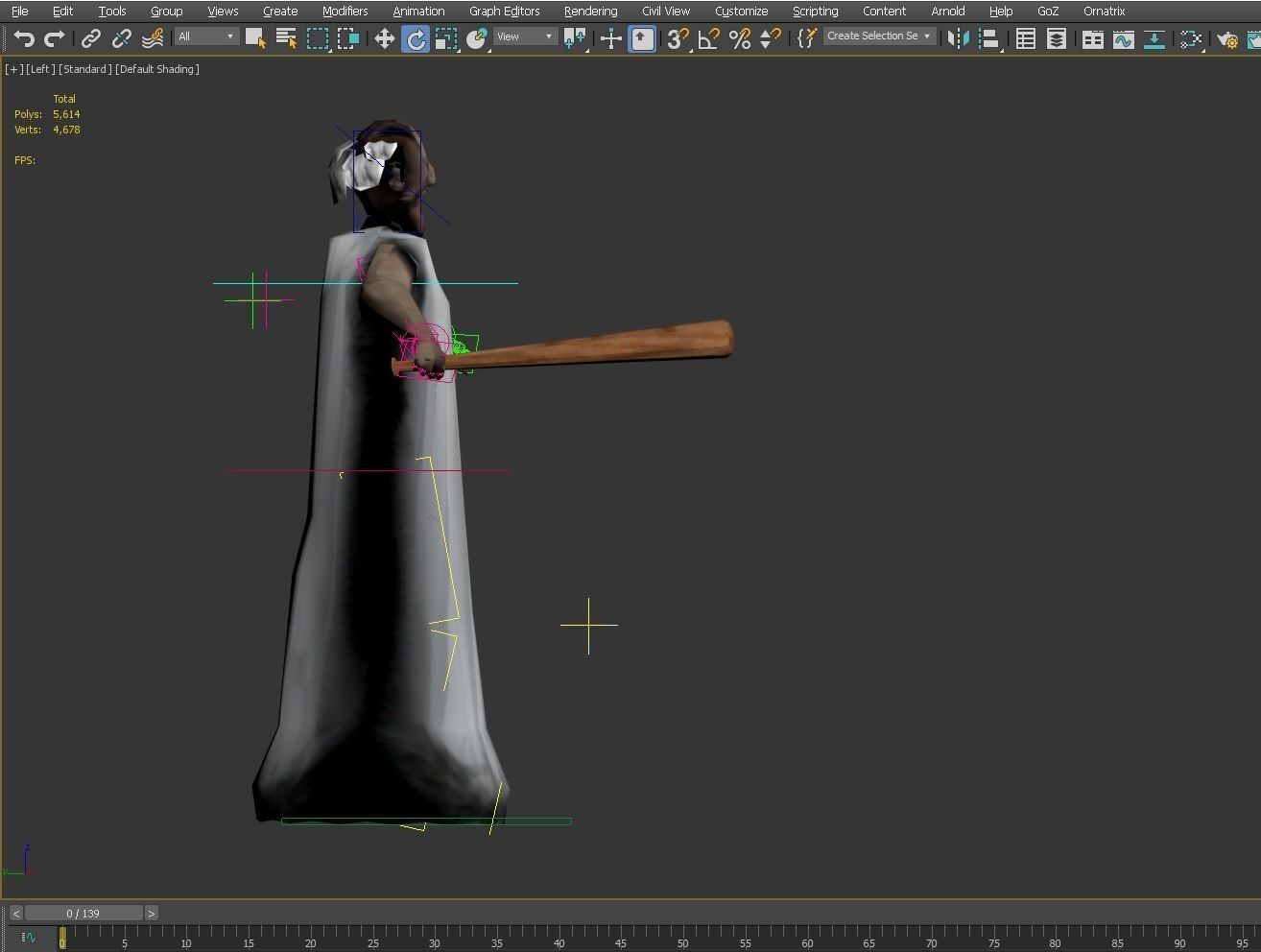3D model Granny the horror game character VR / AR / low-poly | CGTrader