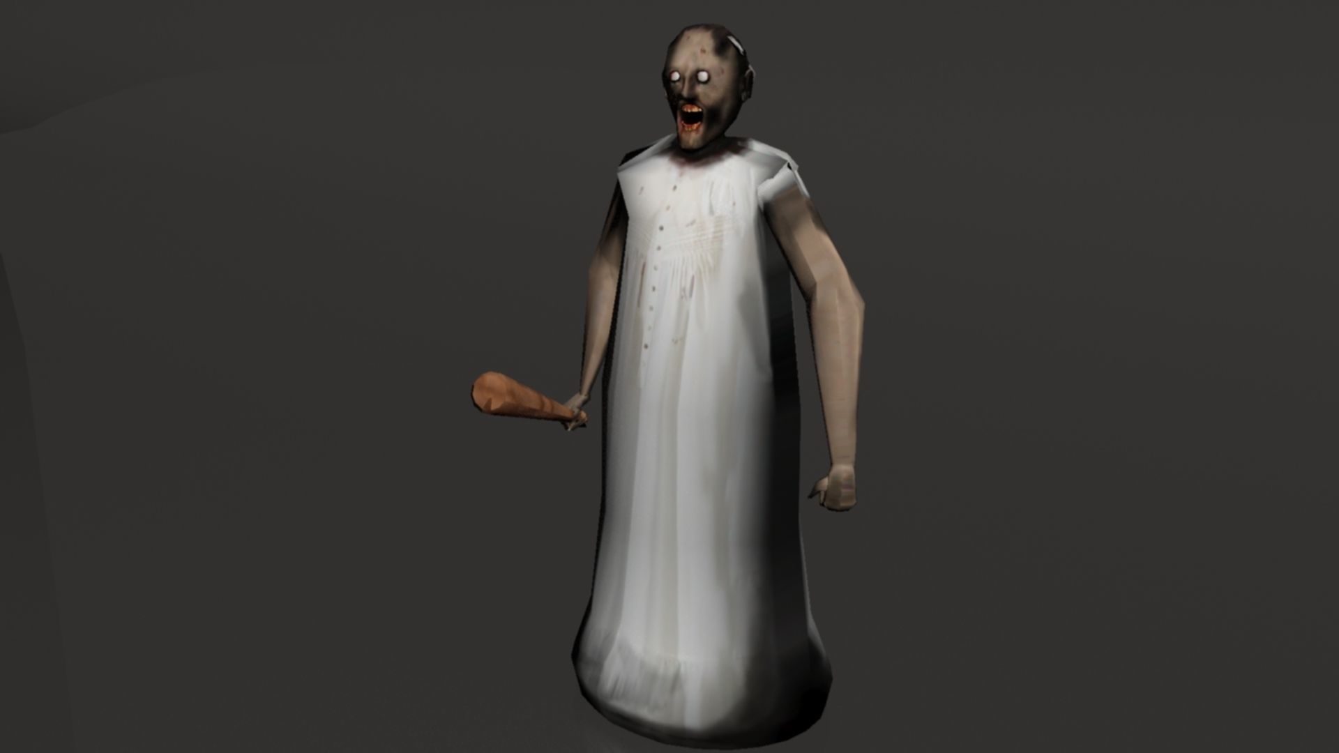 3D model Granny the horror game character VR / AR / low-poly | CGTrader
