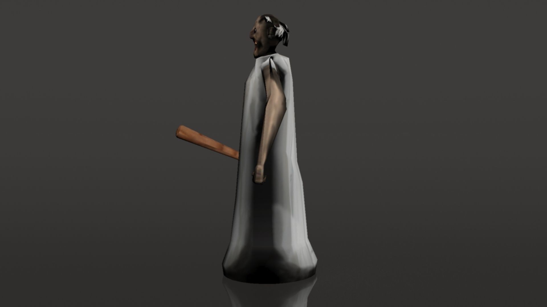 3D model Granny the horror game character VR / AR / low-poly | CGTrader