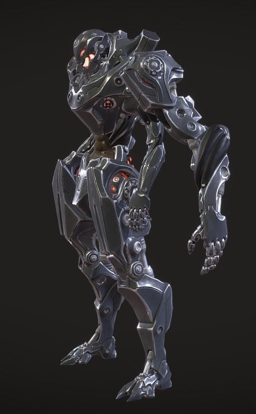 3D model Ultron fanart VR / AR / low-poly | CGTrader