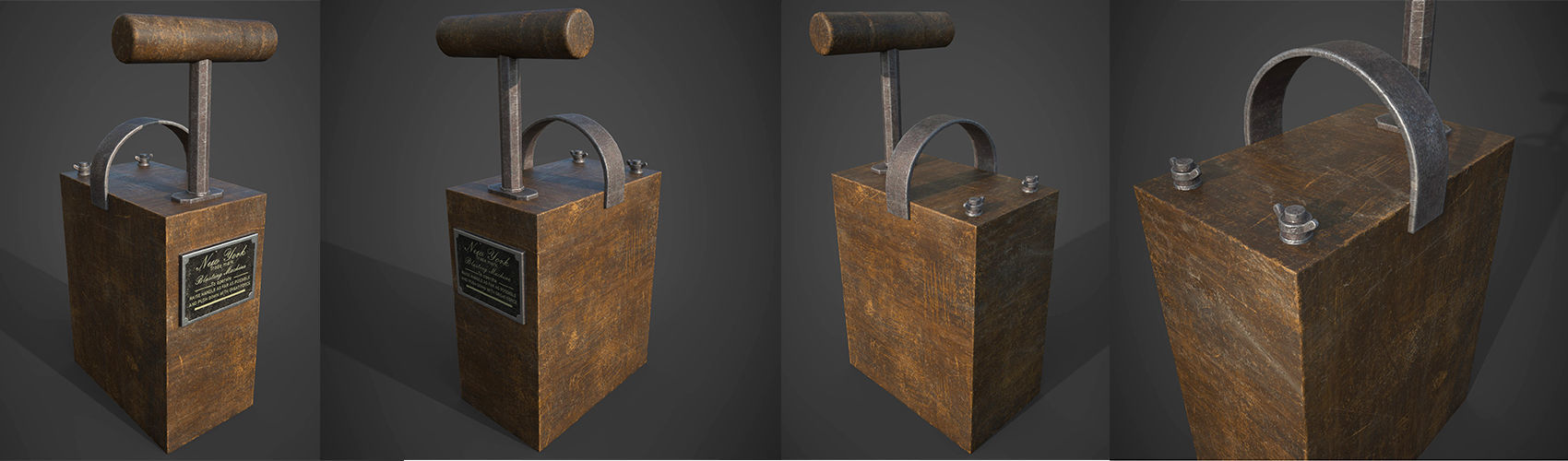 Blasting machine 3D model | CGTrader