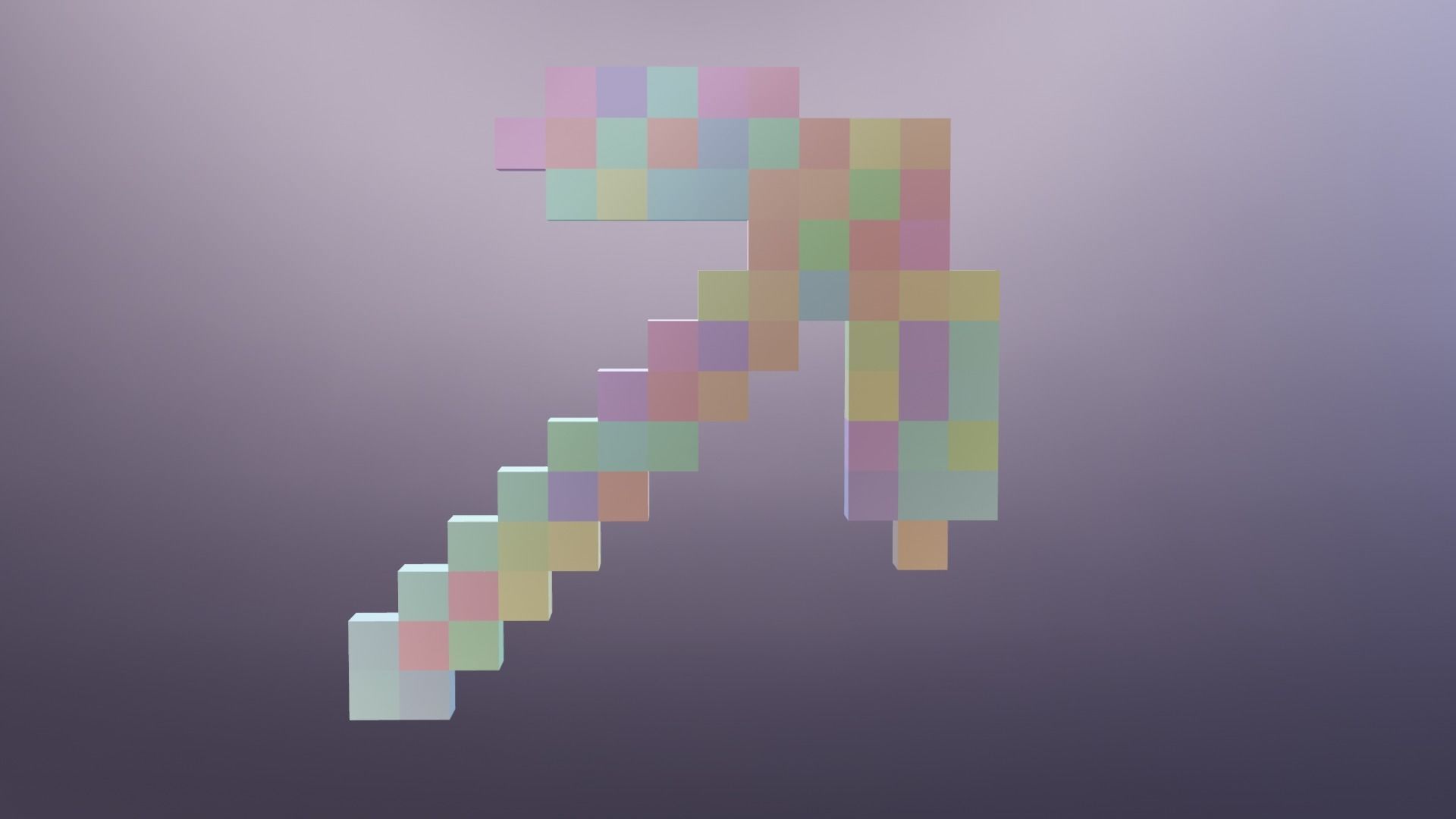 3D model Minecraft Wooden Pickaxe Must Read Description Low-poly 3D ...