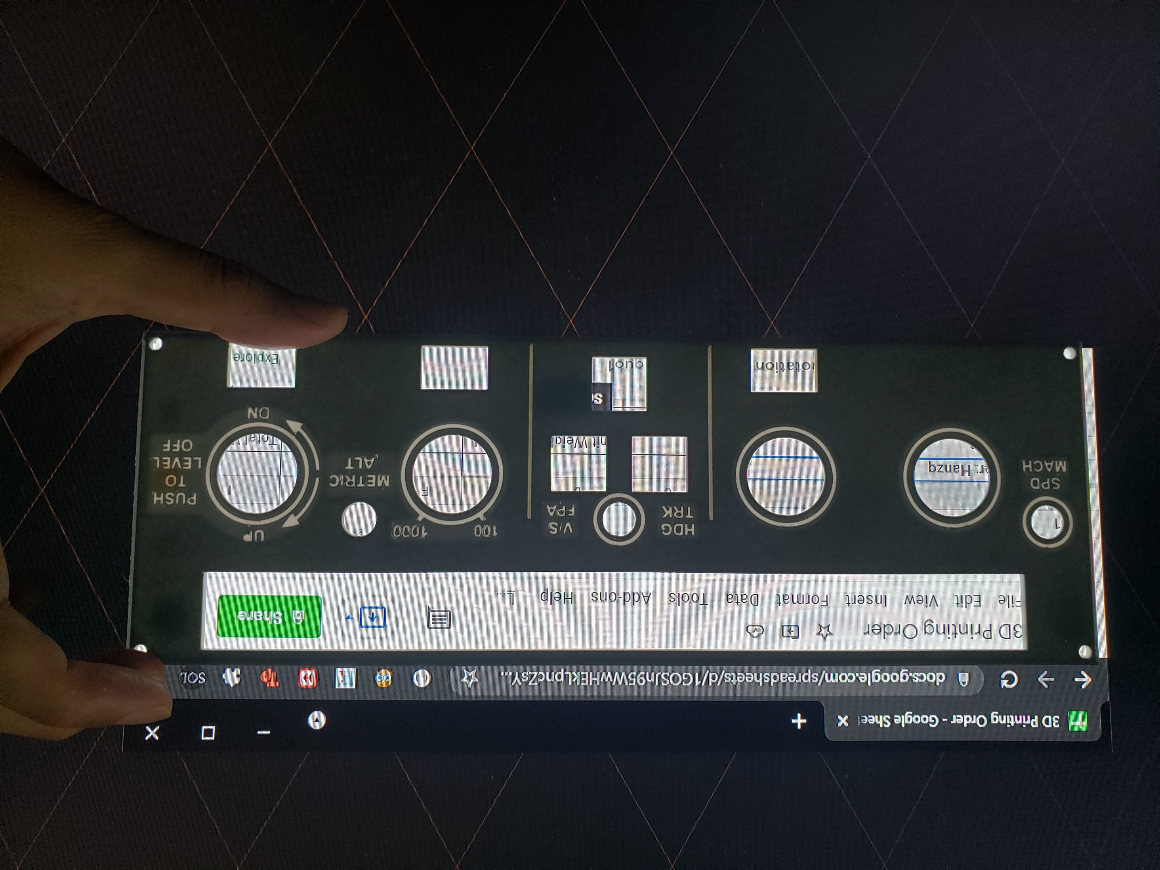 A320 FCU FULLY 3D PRINT 3D model 3D printable | CGTrader