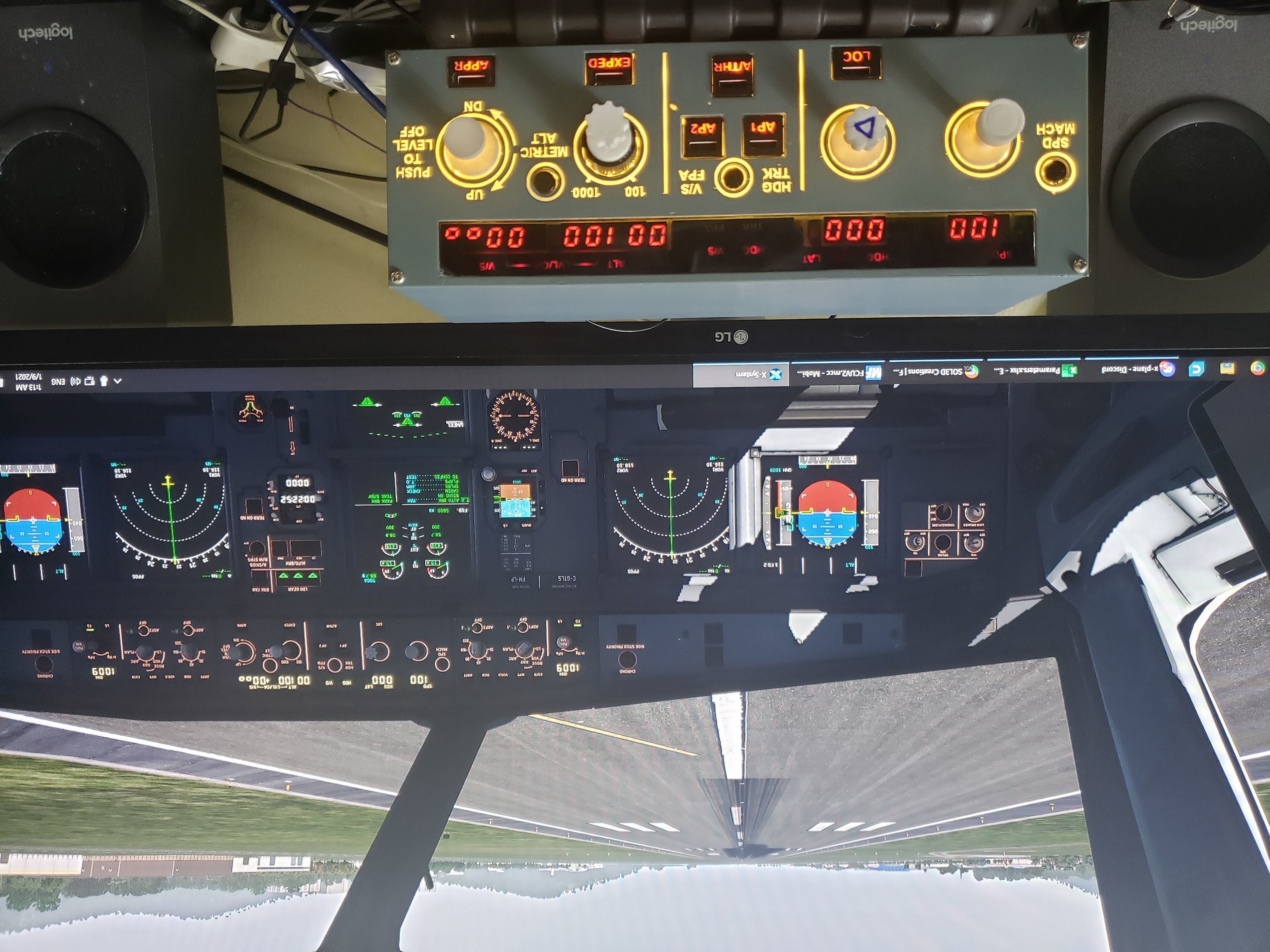 A320 FCU FULLY 3D PRINT 3D model 3D printable | CGTrader