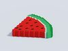 3D model VOXEL WATERMELON VR / AR / low-poly | CGTrader