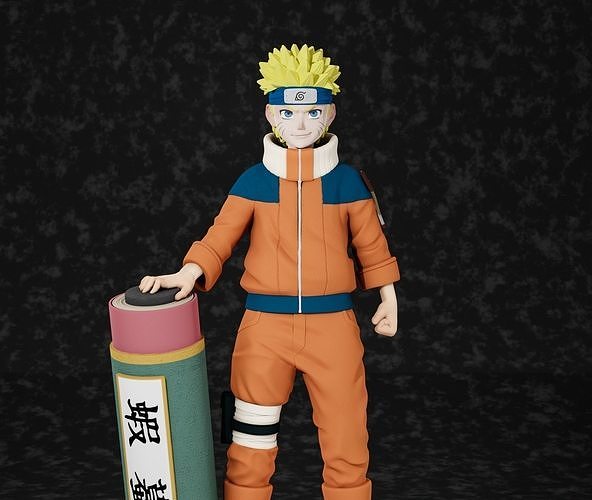 Naruto Uzumaki 3D model 3D printable | CGTrader