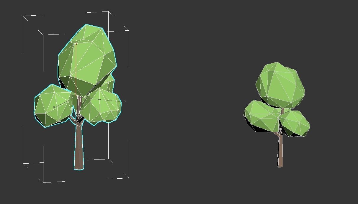 tree lowpoly free VR / AR / low-poly 3D model | CGTrader